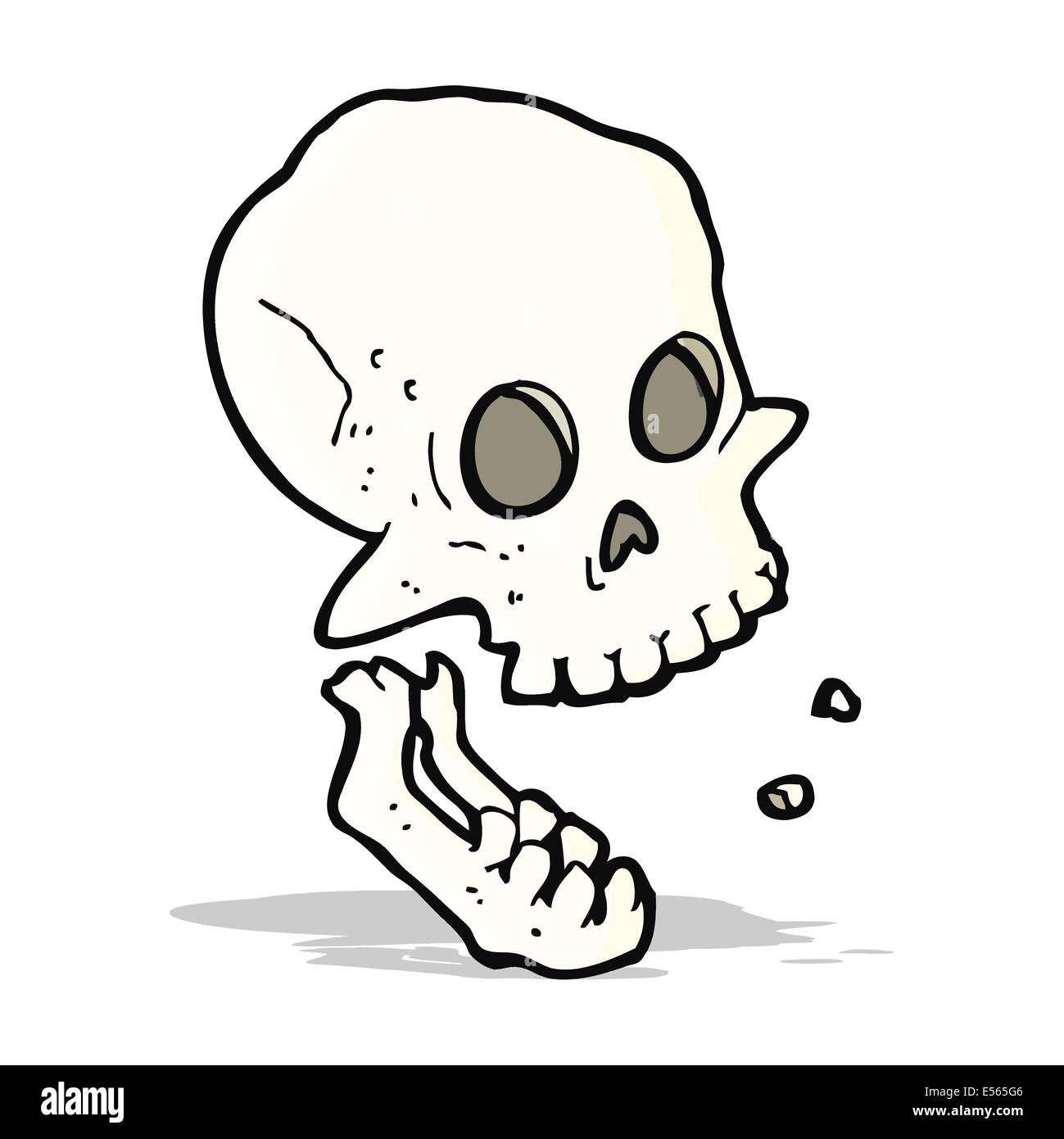 cartoon laughing skull Stock Vector Image & Art - Alamy
