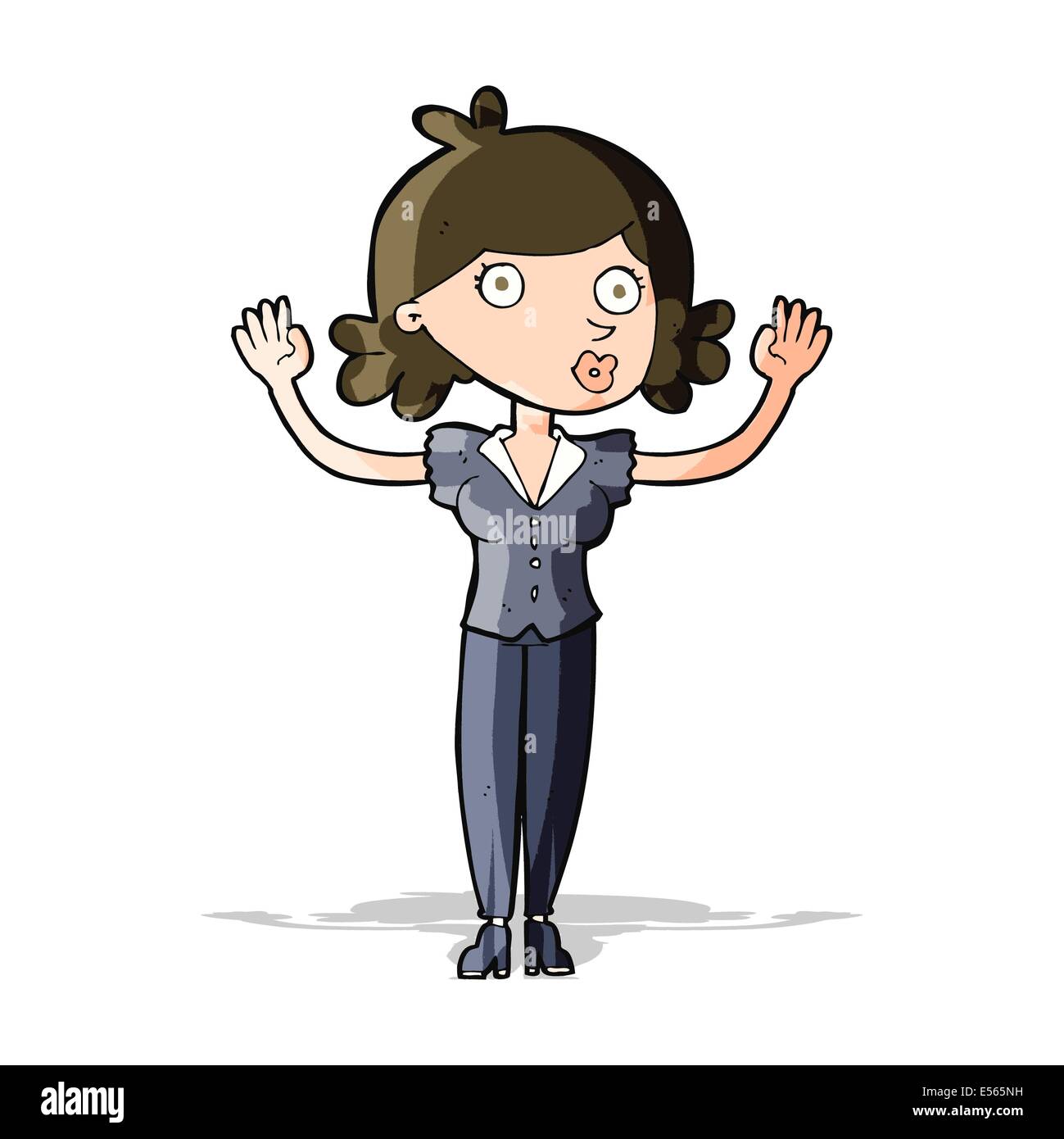 Surrendering vector vectors hi-res stock photography and images - Alamy