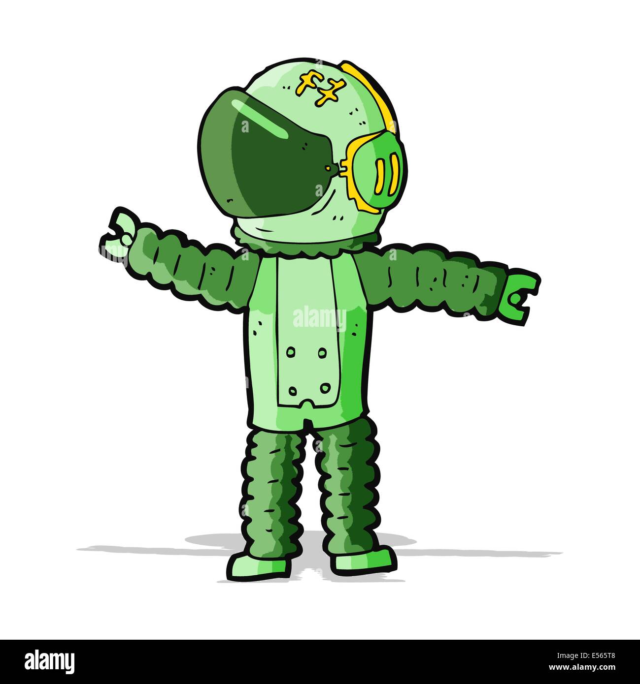 cartoon astronaut reaching Stock Vector Image & Art - Alamy