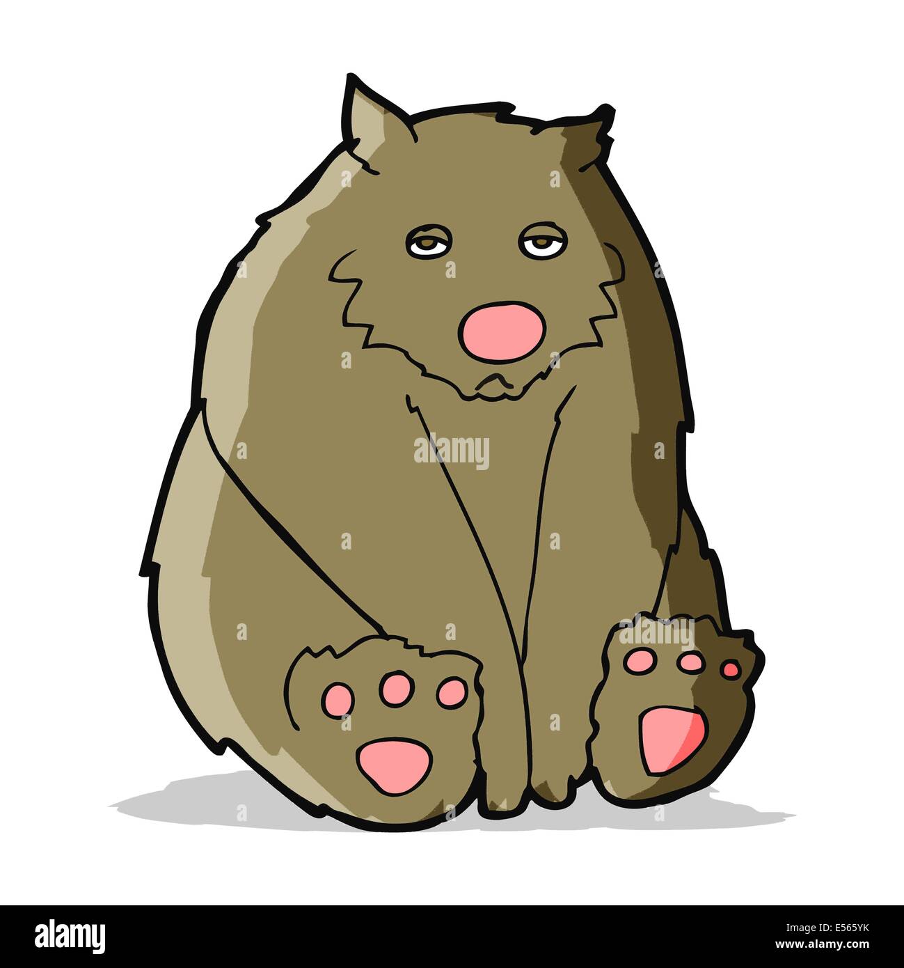 cartoon sad bear Stock Vector Image & Art - Alamy