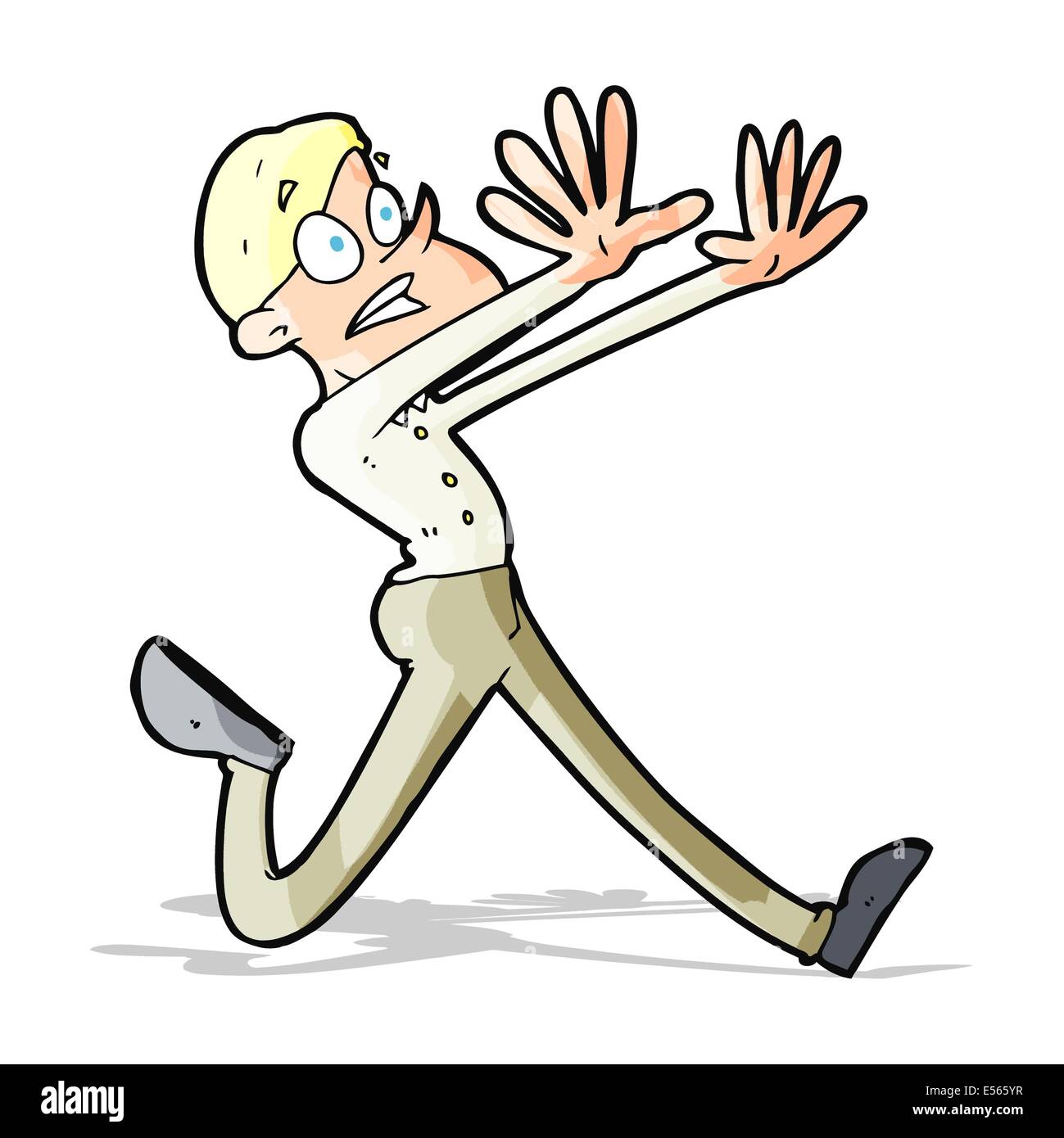 Cartoon Man Running Away Stock Vector Image Art Alamy cartoon-man-running-away-stock-vector-image-art-alamy