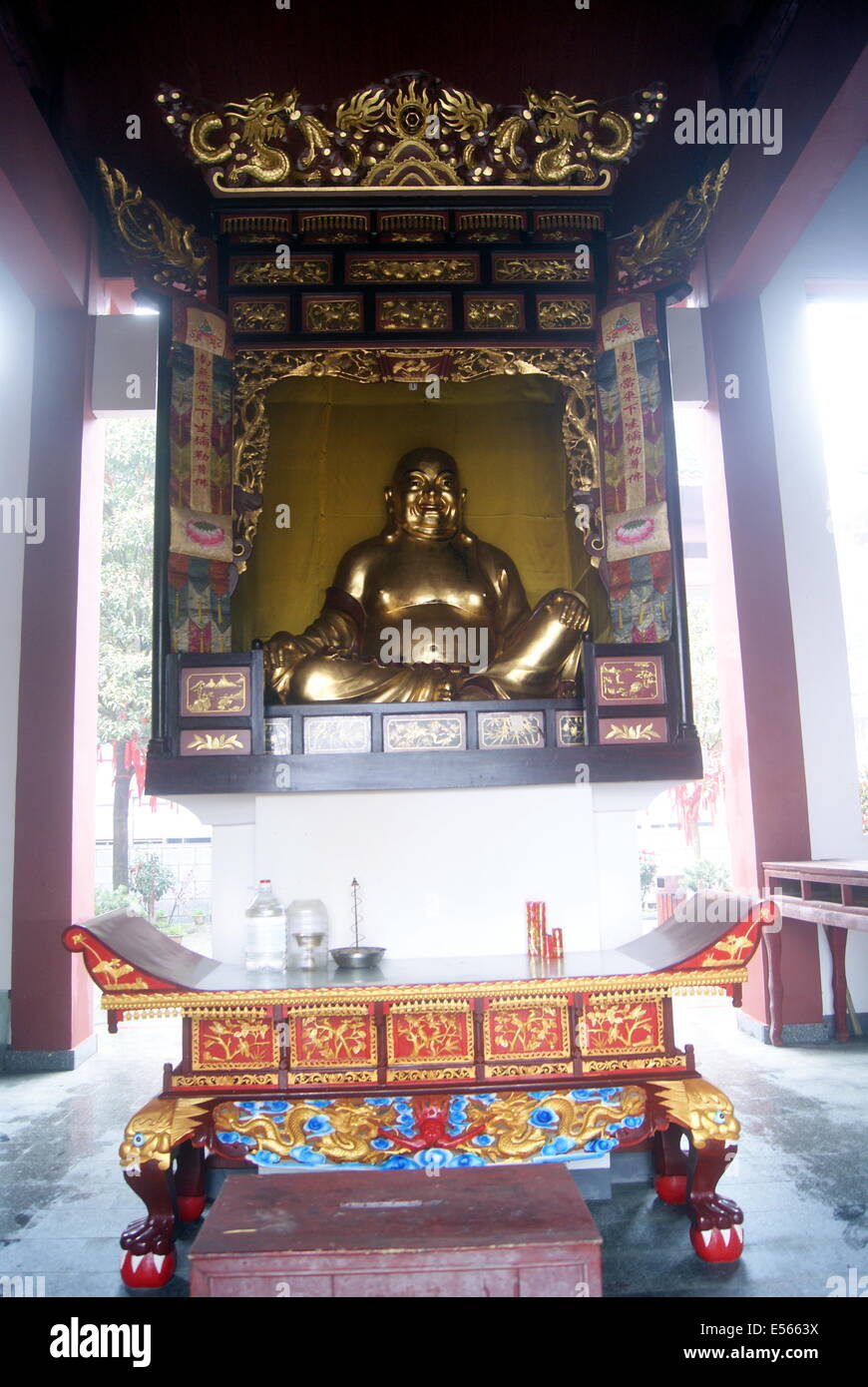 Chinese Temple Landscape Stock Photo - Alamy