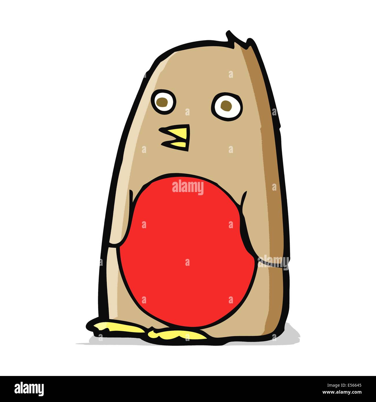 Retro robin Cut Out Stock Images & Pictures - Alamy