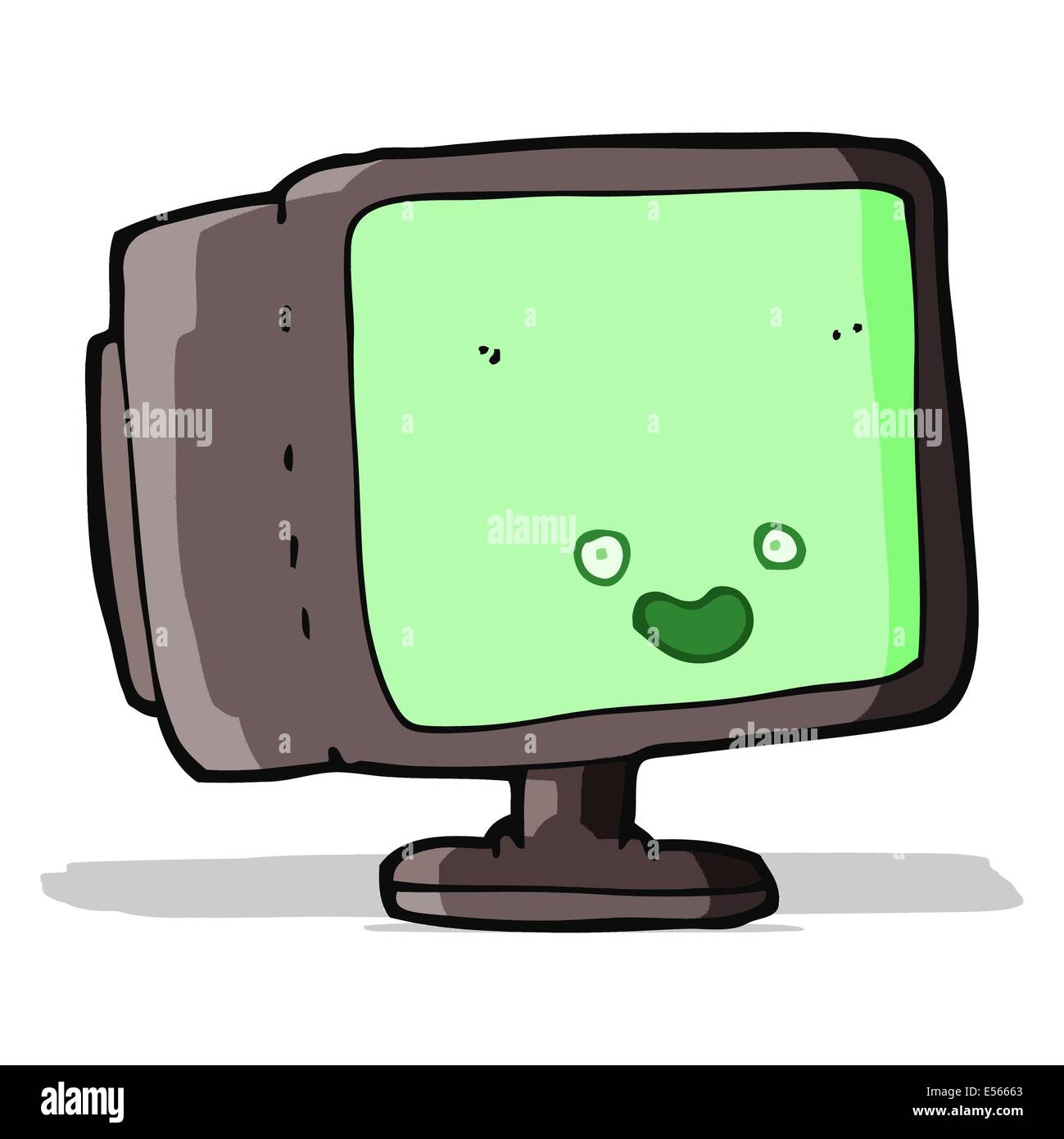 cartoon computer screen Stock Vector Image & Art - Alamy
