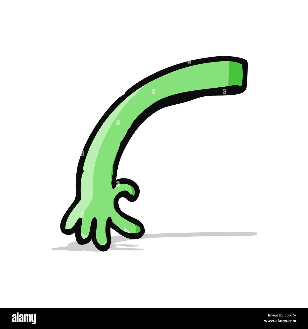 cartoon monster arm Stock Vector Image & Art - Alamy