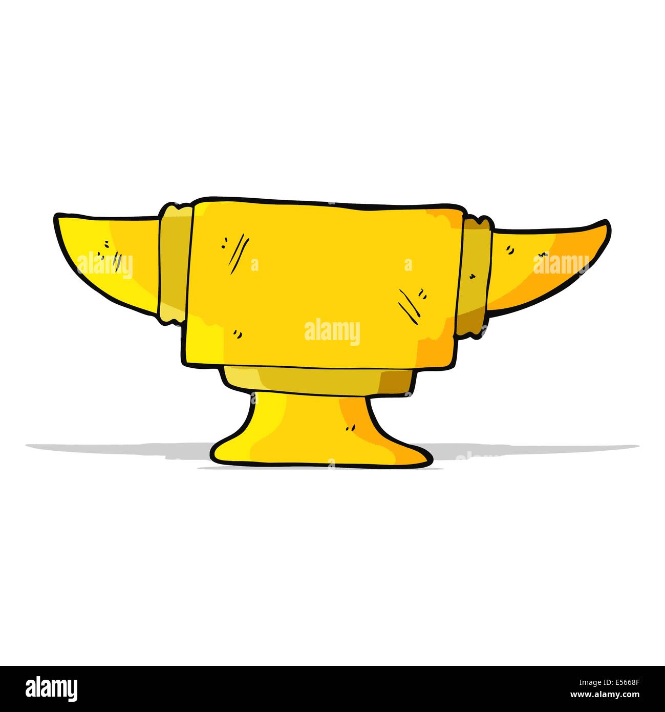 Cartoon blacksmith anvil hi-res stock photography and images - Alamy