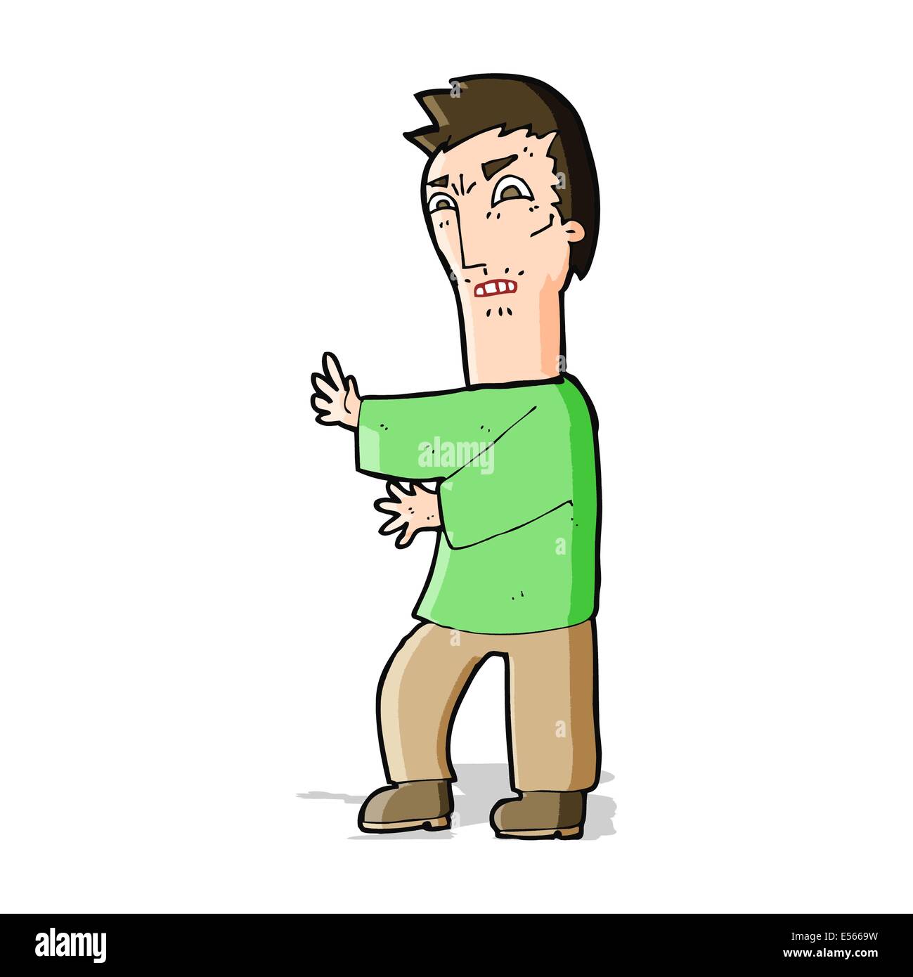 cartoon angry man Stock Vector Image & Art - Alamy