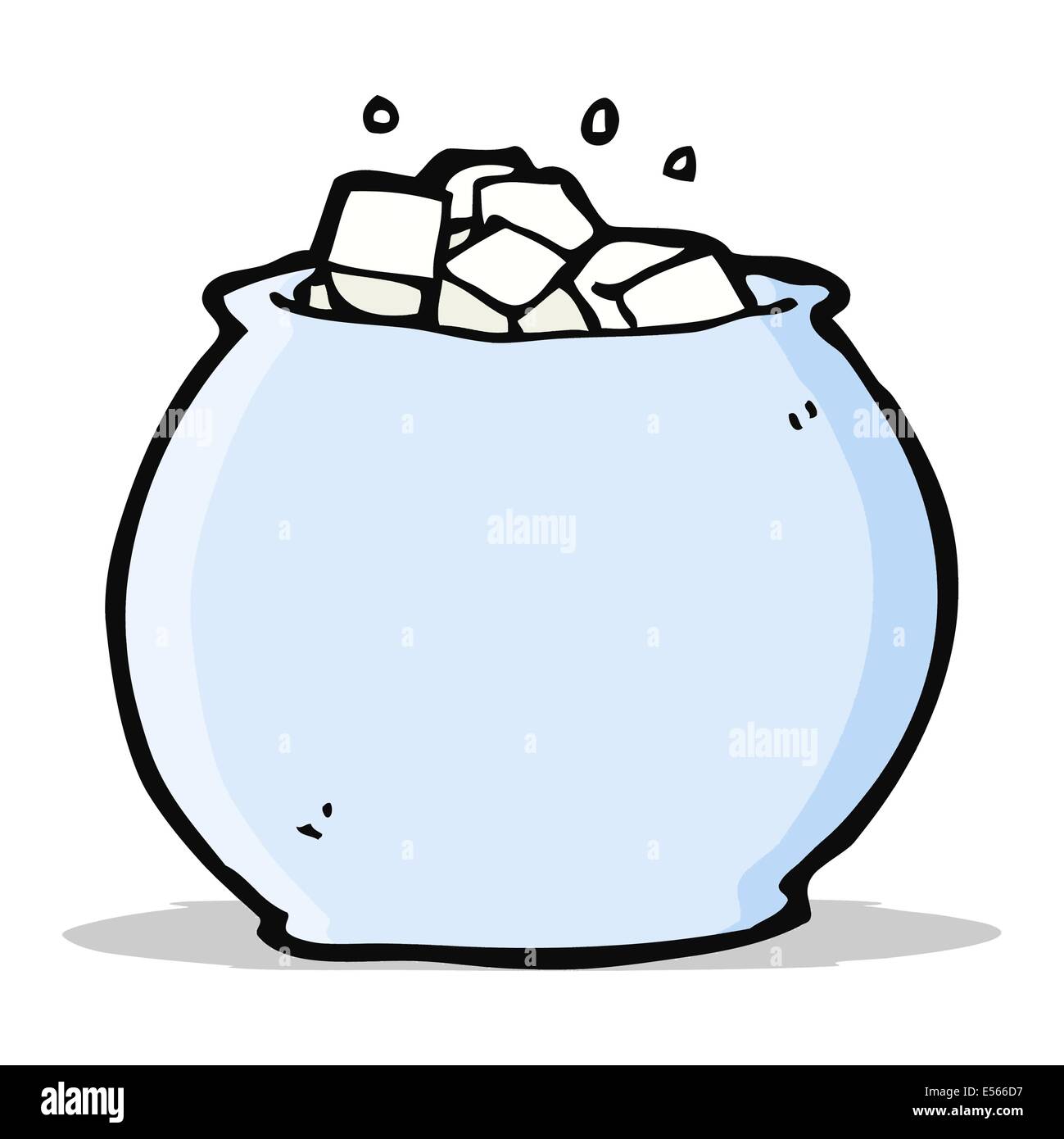 cartoon bowl of sugar Stock Vector Image & Art - Alamy