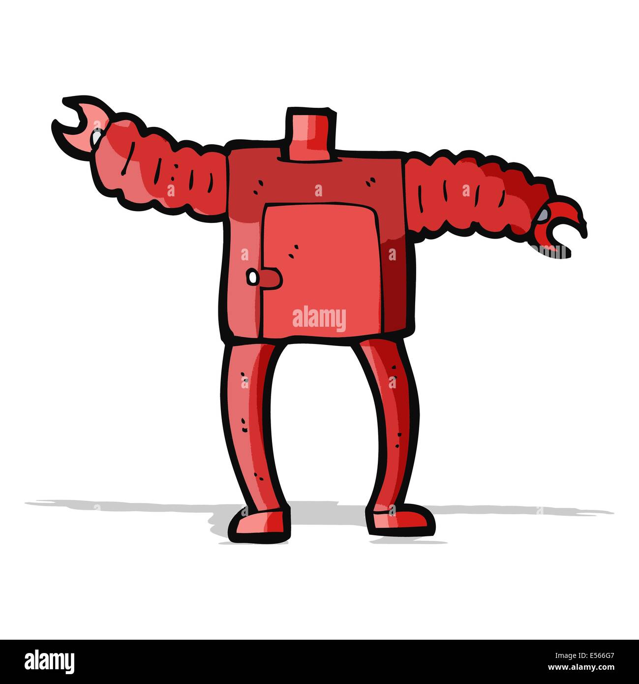 cartoon robot body (mix and match cartoons or add own photos Stock ...