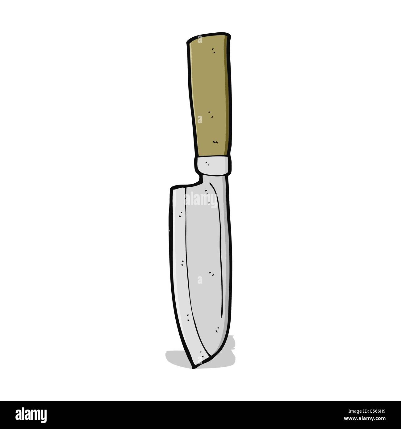 cartoon kitchen knife Stock Vector Image & Art - Alamy