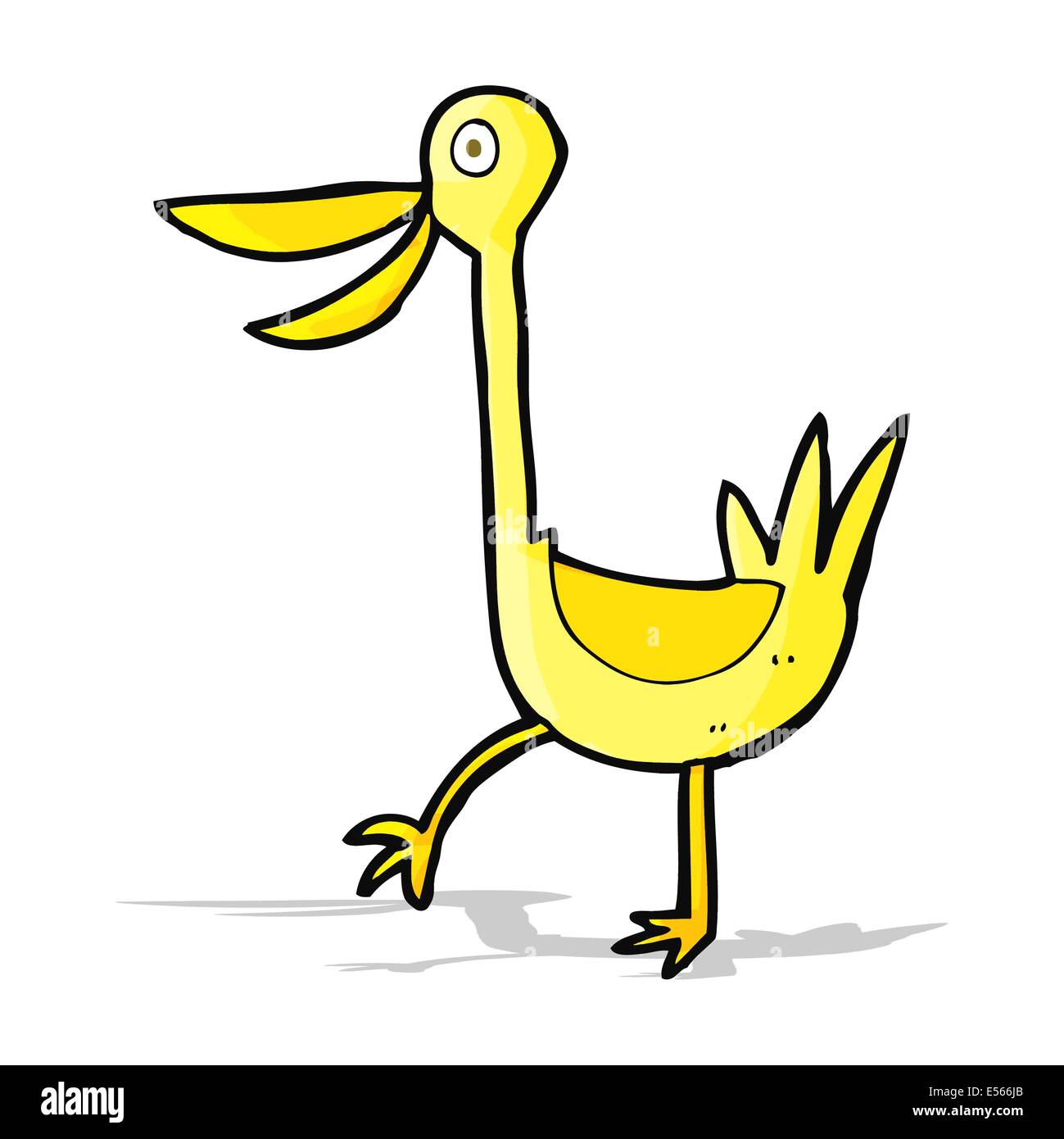 funny cartoon duck Stock Vector Image & Art - Alamy