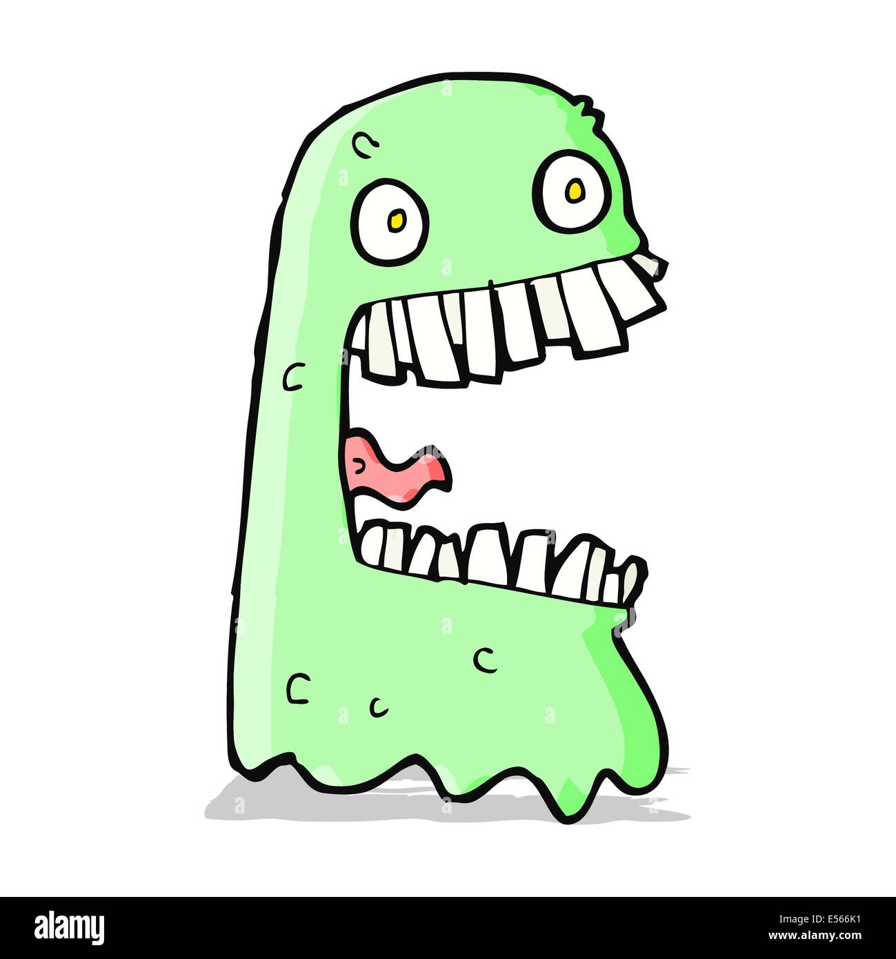 Cartoon gross ghost hi-res stock photography and images - Alamy