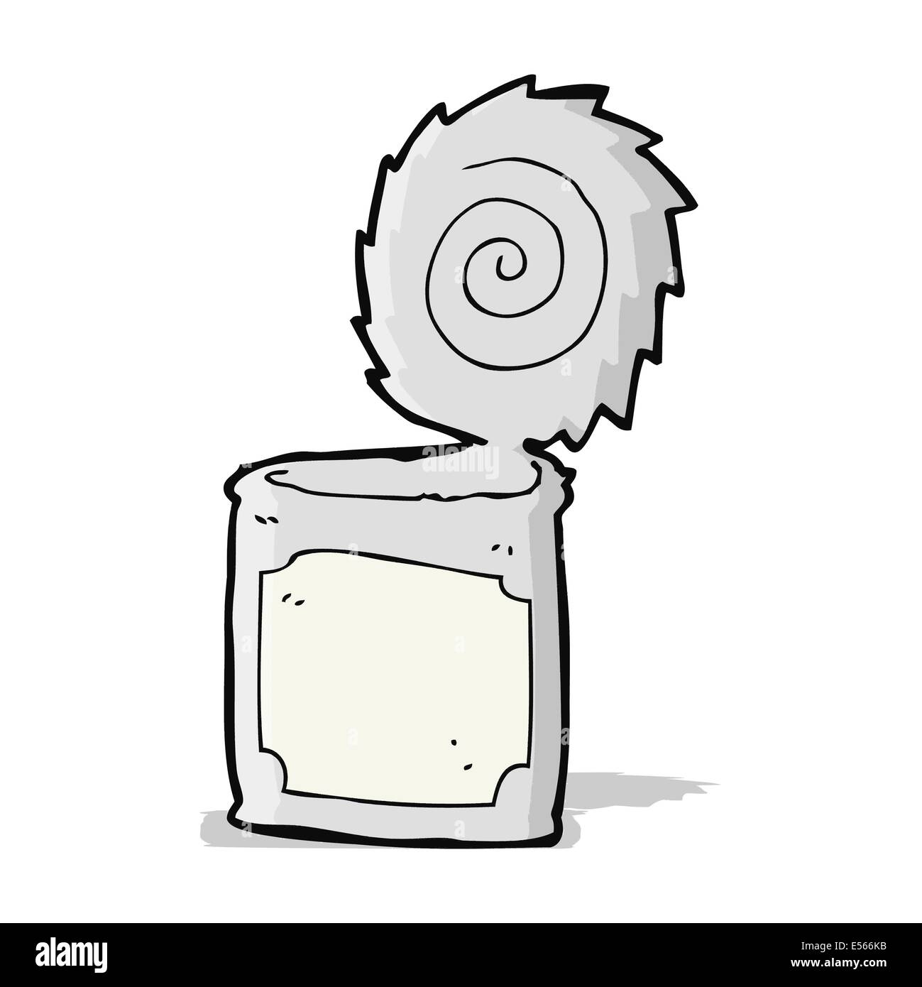 cartoon open tin can Stock Vector Image & Art - Alamy