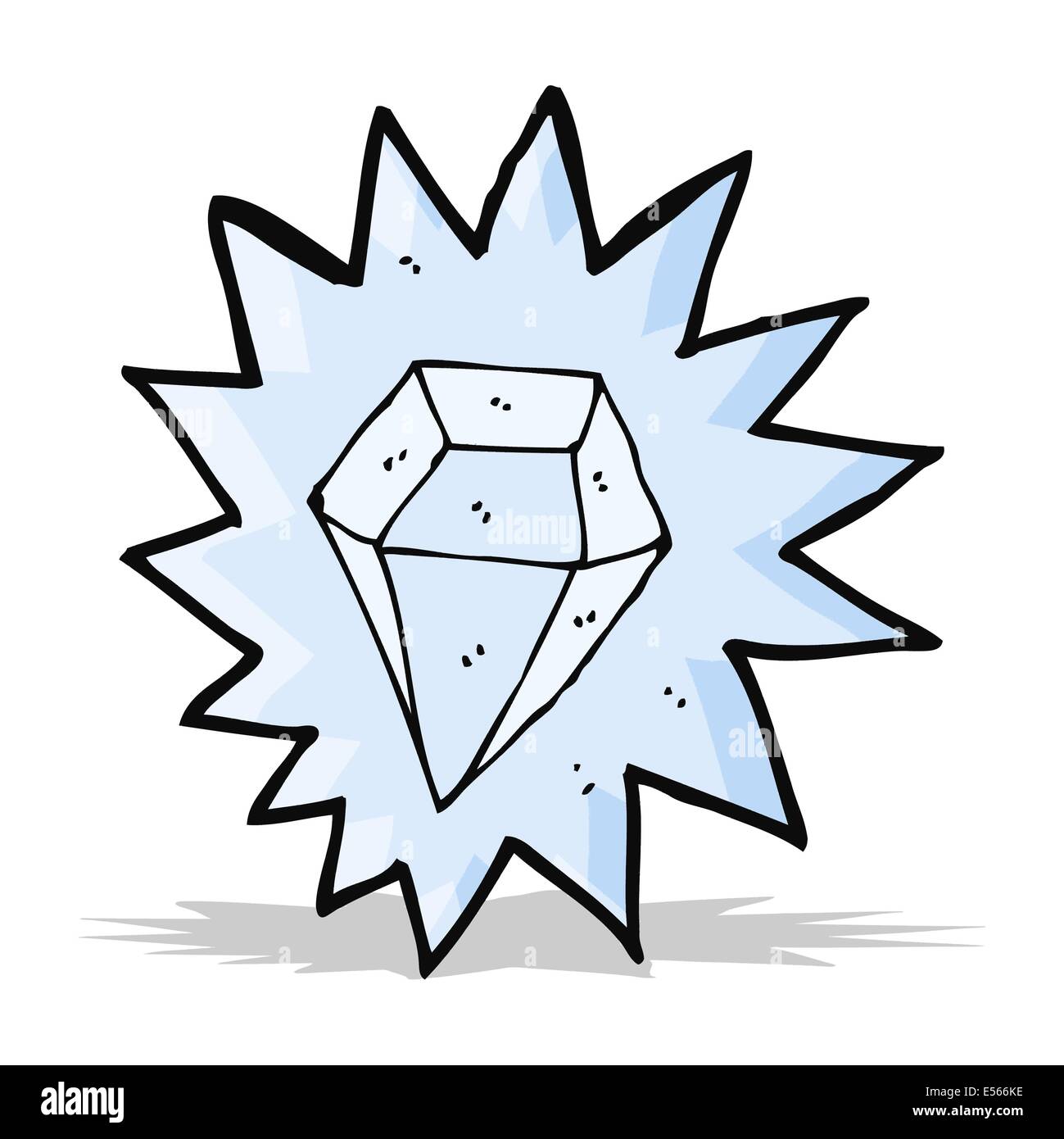 cartoon huge diamond Stock Vector Image & Art - Alamy