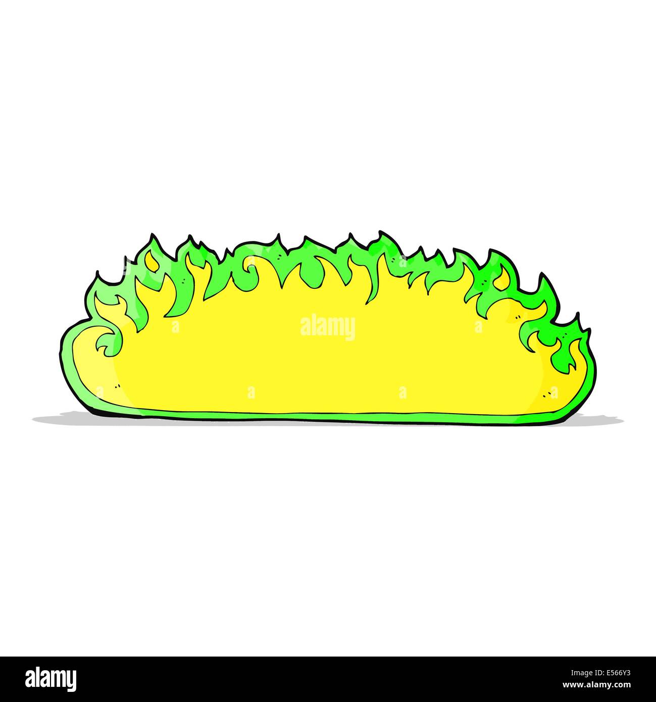 cartoon spooky fire border Stock Vector Image & Art - Alamy