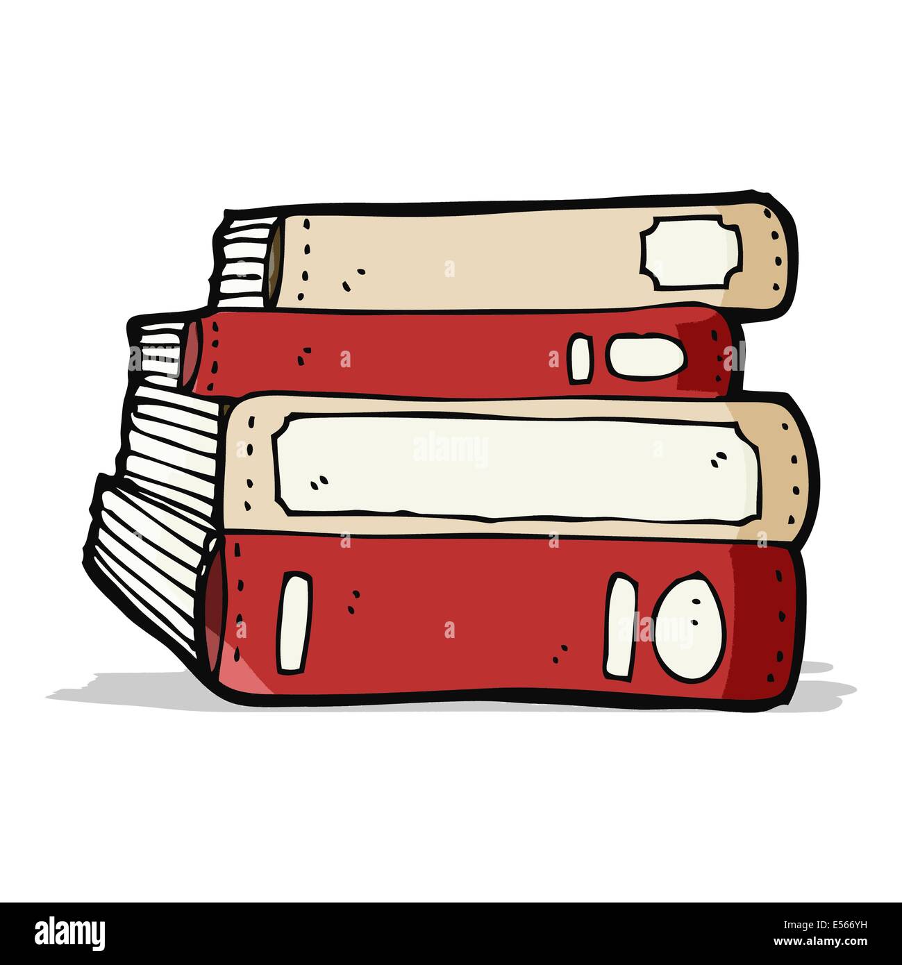 cartoon old books Stock Vector Image & Art - Alamy