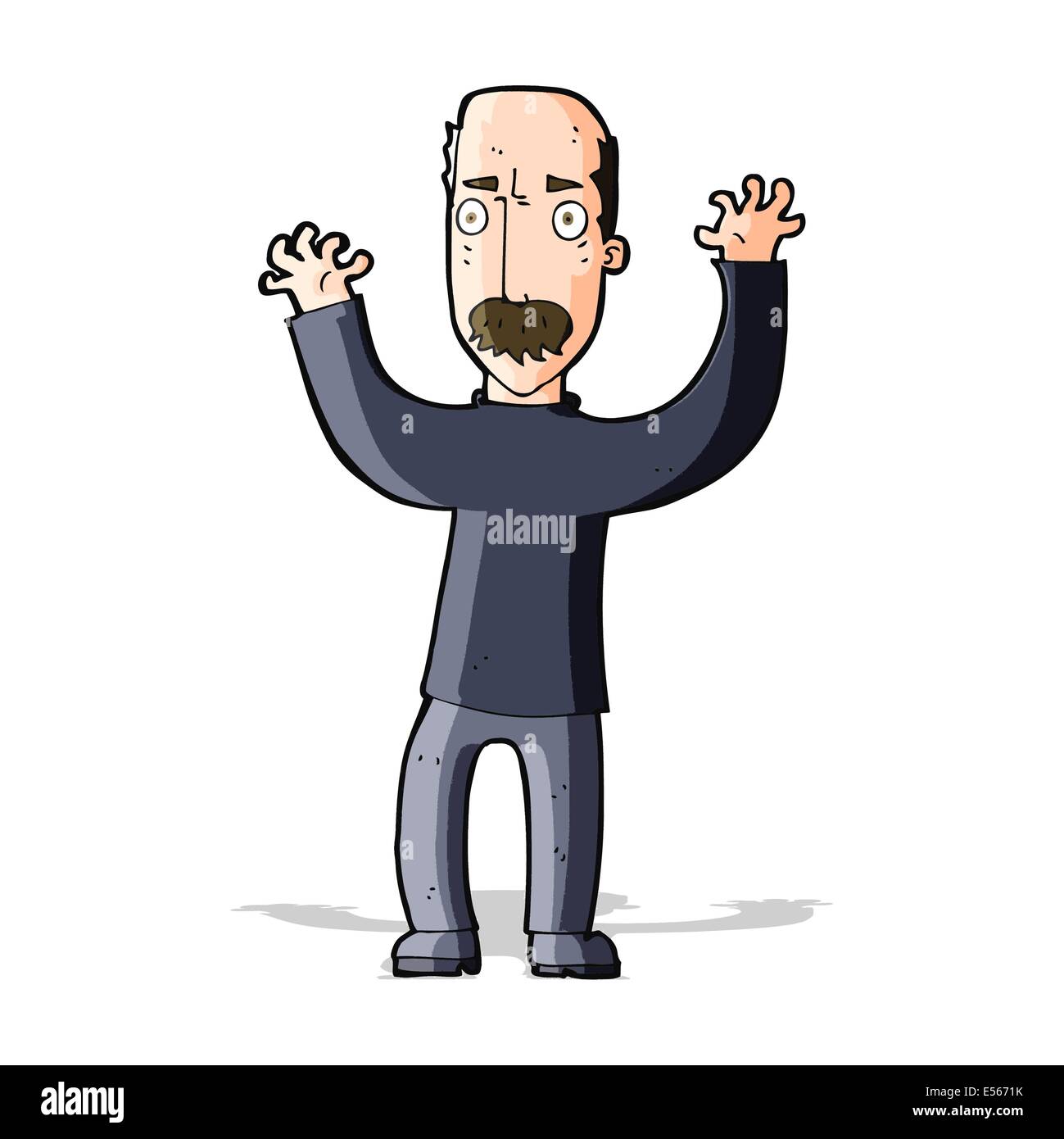 Cartoon angry dad hi-res stock photography and images - Alamy