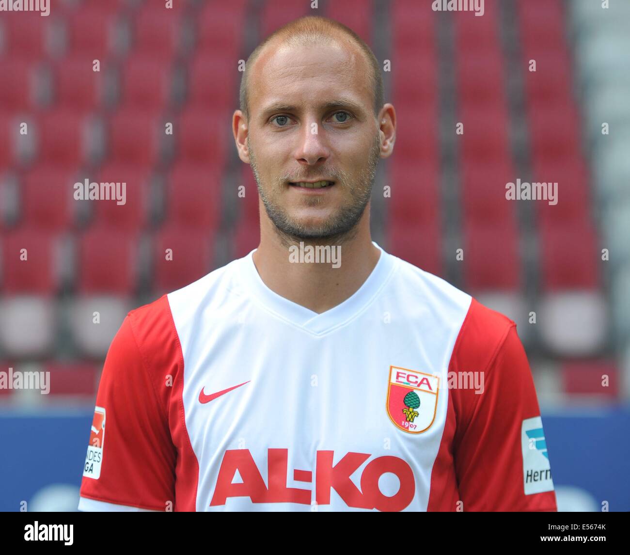 German Soccer Bundesliga - Photocall FC Augsburg on 16 July 2014 in ...