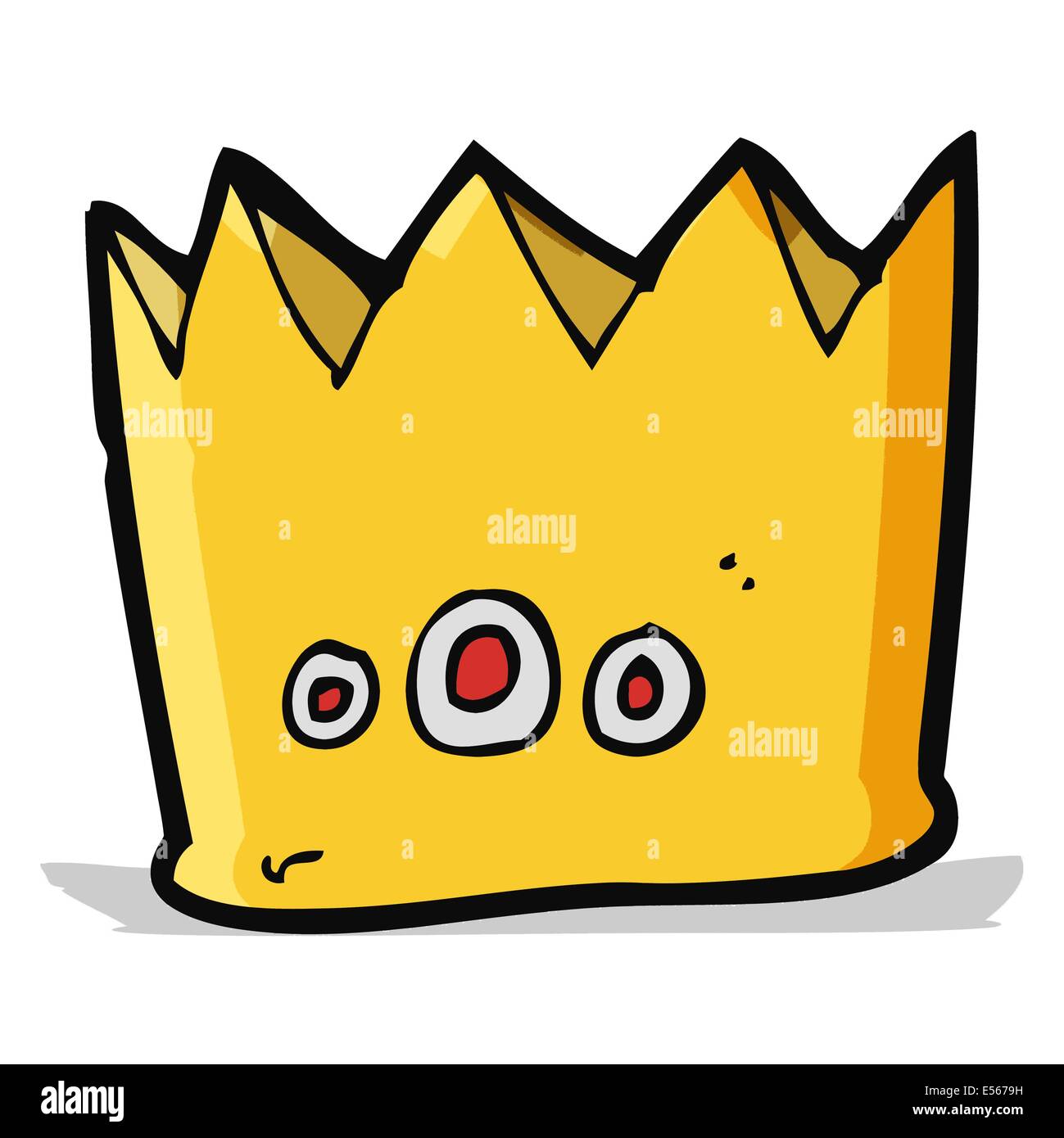 Quirky crown Cut Out Stock Images & Pictures - Alamy