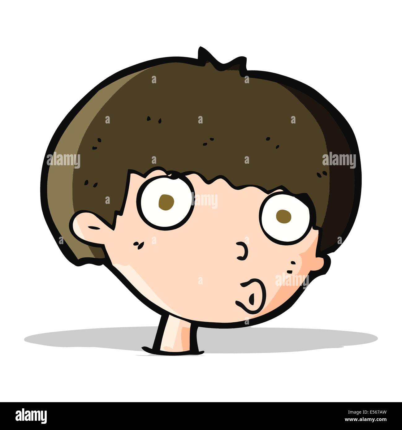 cartoon surprised boy Stock Vector Image & Art - Alamy