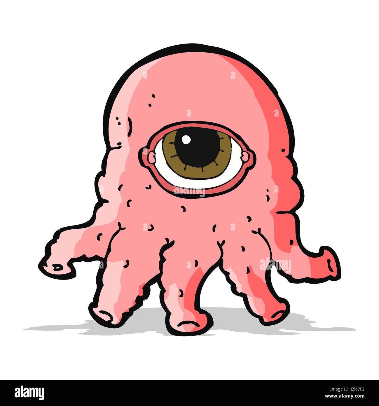 cartoon alien head Stock Vector Image & Art - Alamy