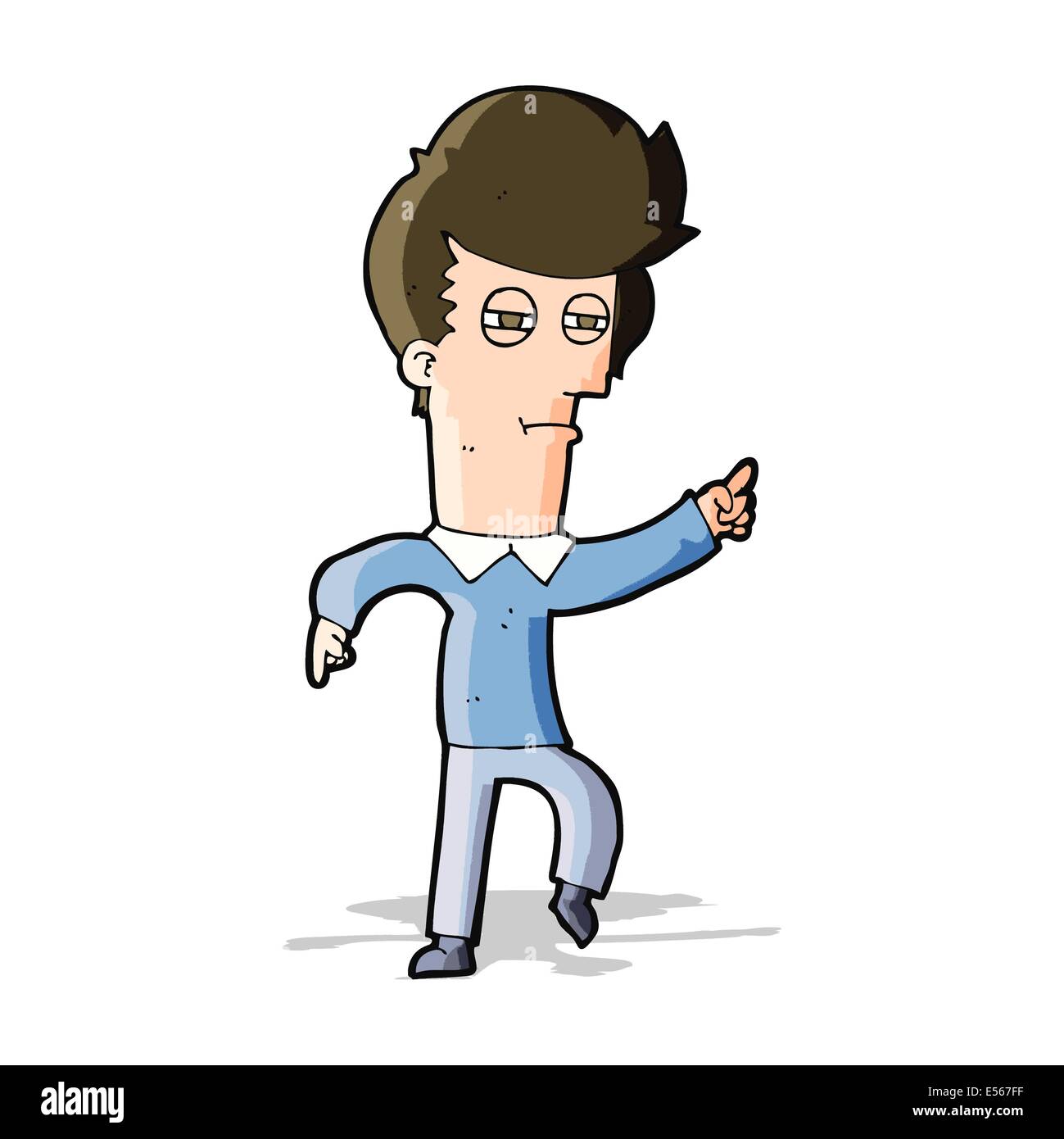 cartoon man accusing Stock Vector Image & Art - Alamy