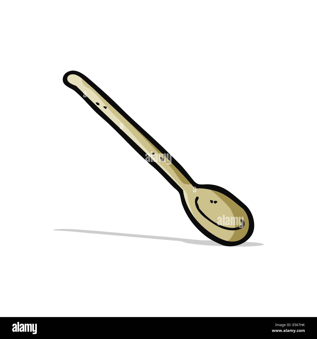 cartoon wooden spoon Stock Vector Image & Art - Alamy