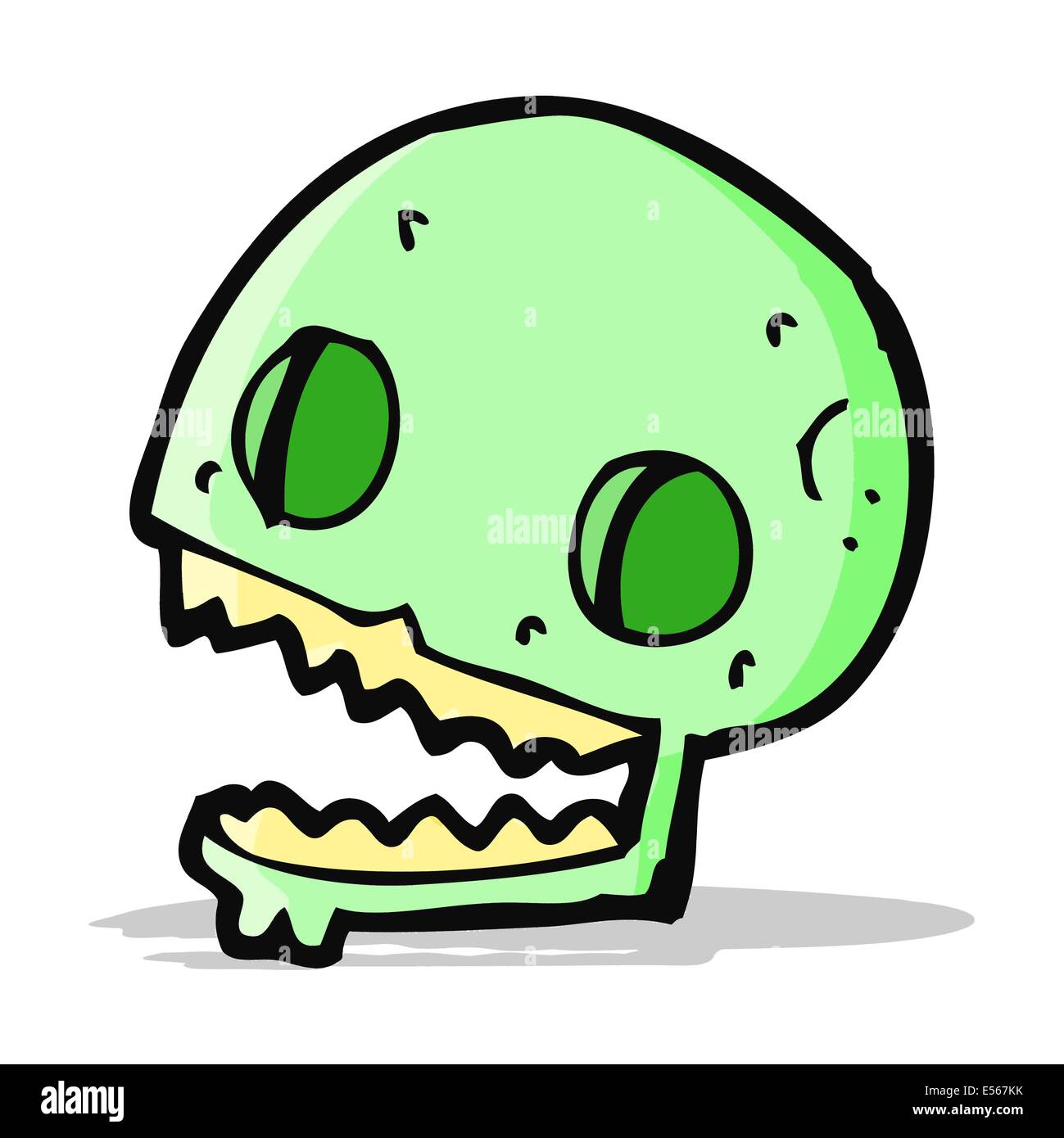 cartoon spooky skull Stock Vector Image & Art - Alamy