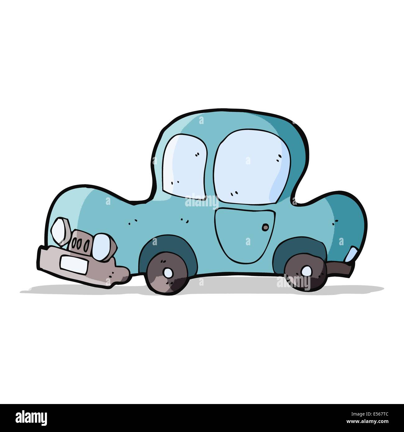 Quirky car Stock Vector Images - Alamy