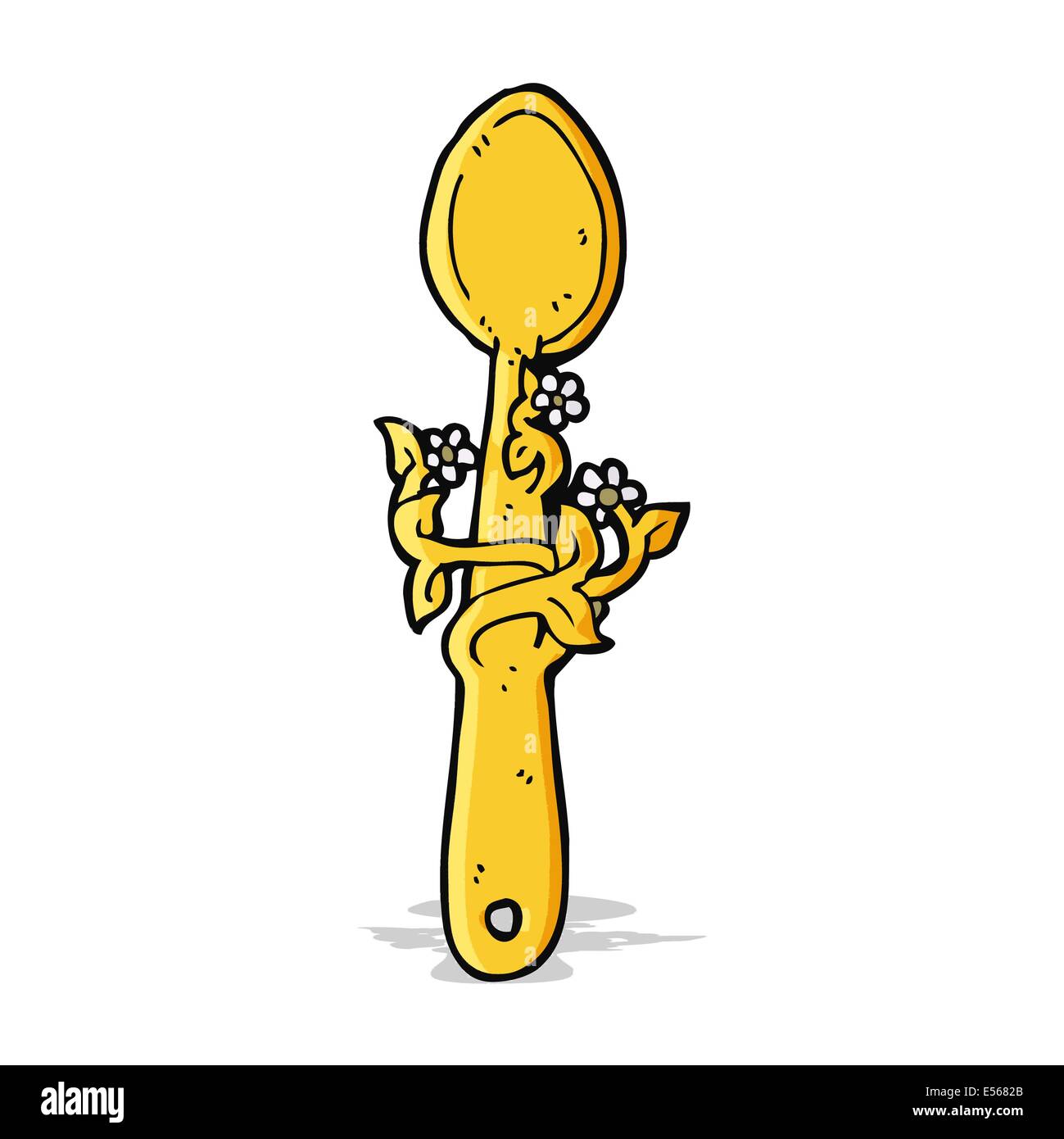 cartoon wooden spoon Stock Vector Image & Art - Alamy