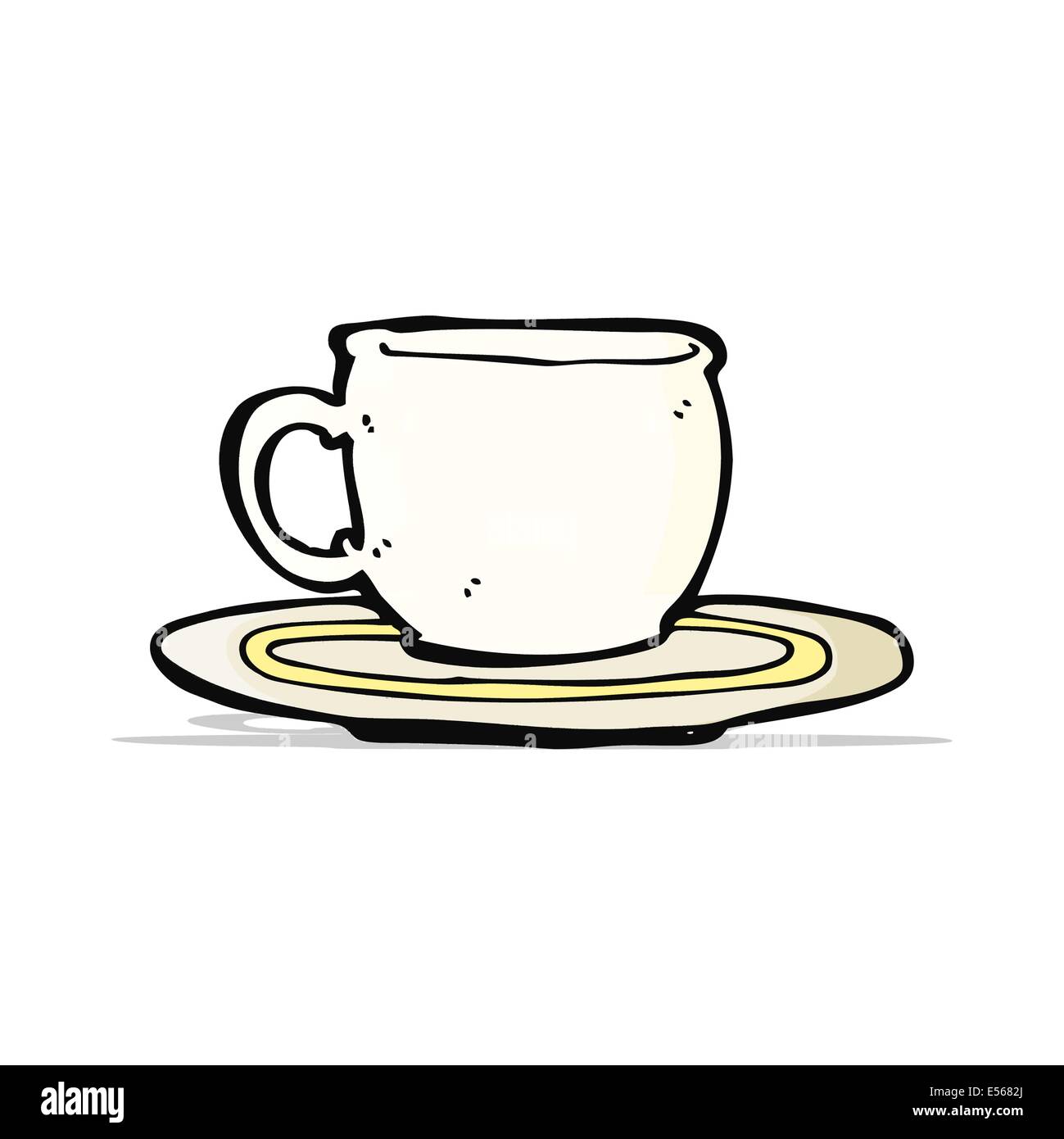 cartoon tea cup Stock Vector Image & Art - Alamy