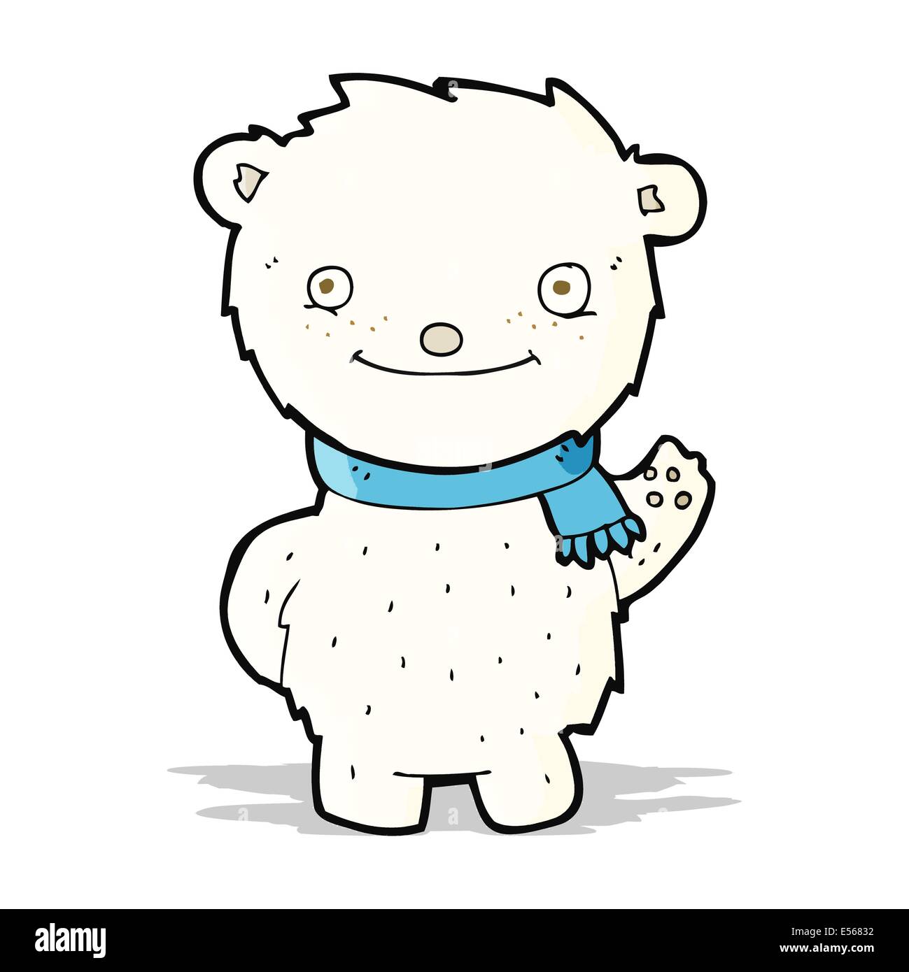 Cartoon Cute Polar Bear Stock Vector Image And Art Alamy