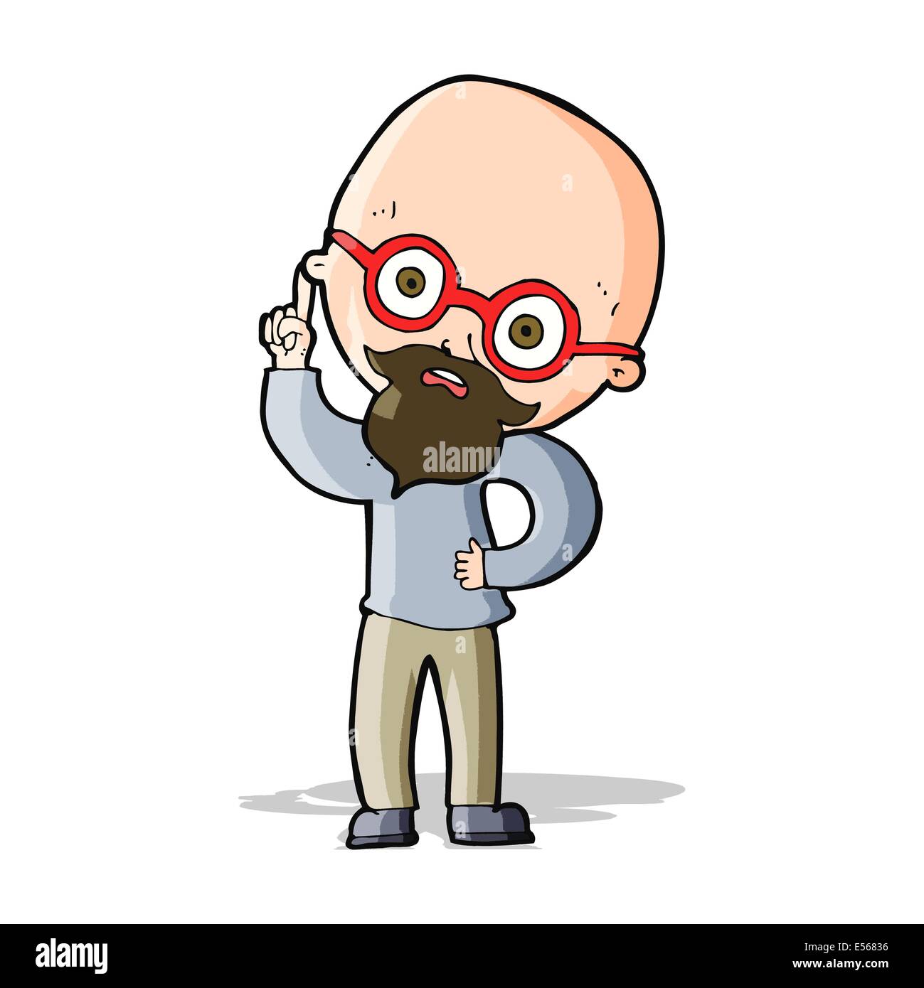 cartoon old man Stock Vector Image & Art - Alamy