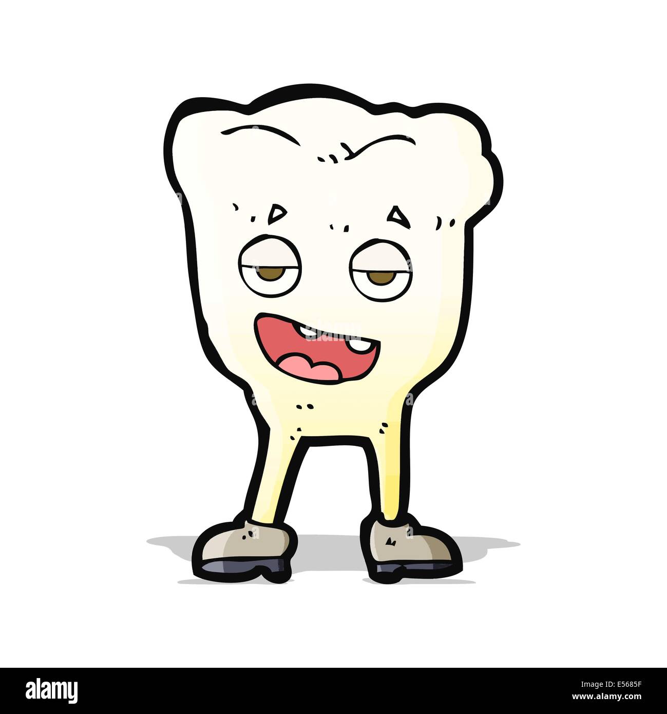 cartoon tooth looking smug Stock Vector Image & Art - Alamy