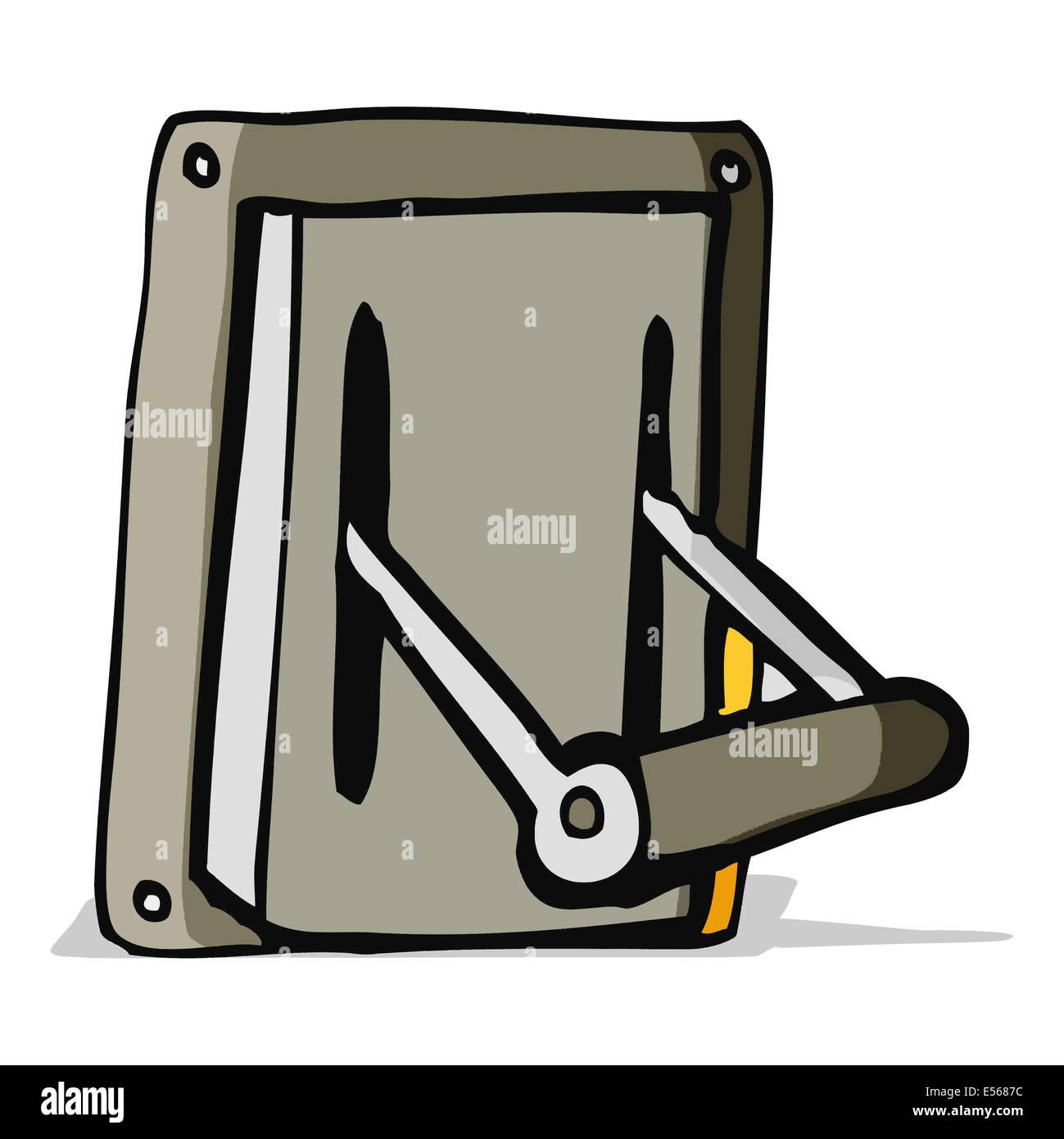 cartoon industrial machine lever Stock Vector Image & Art - Alamy