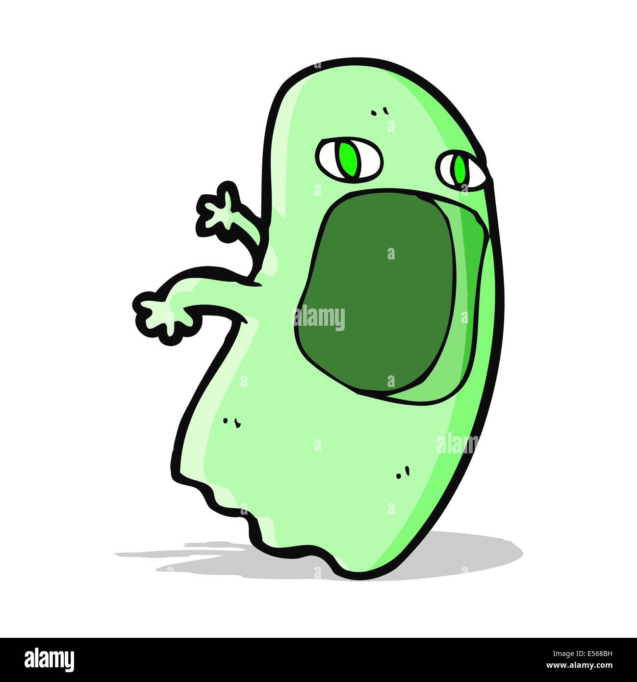 funny cartoon ghost Stock Vector Image & Art - Alamy