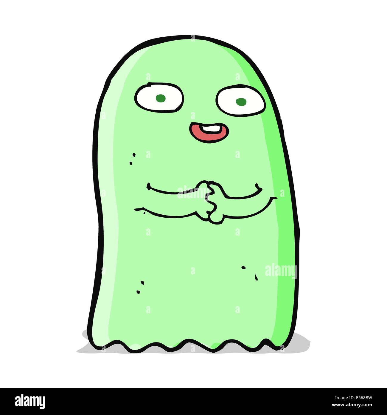 funny cartoon ghost Stock Vector Image & Art - Alamy