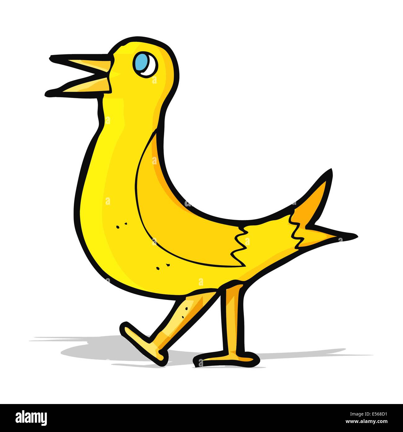cartoon walking bird Stock Vector Image & Art - Alamy