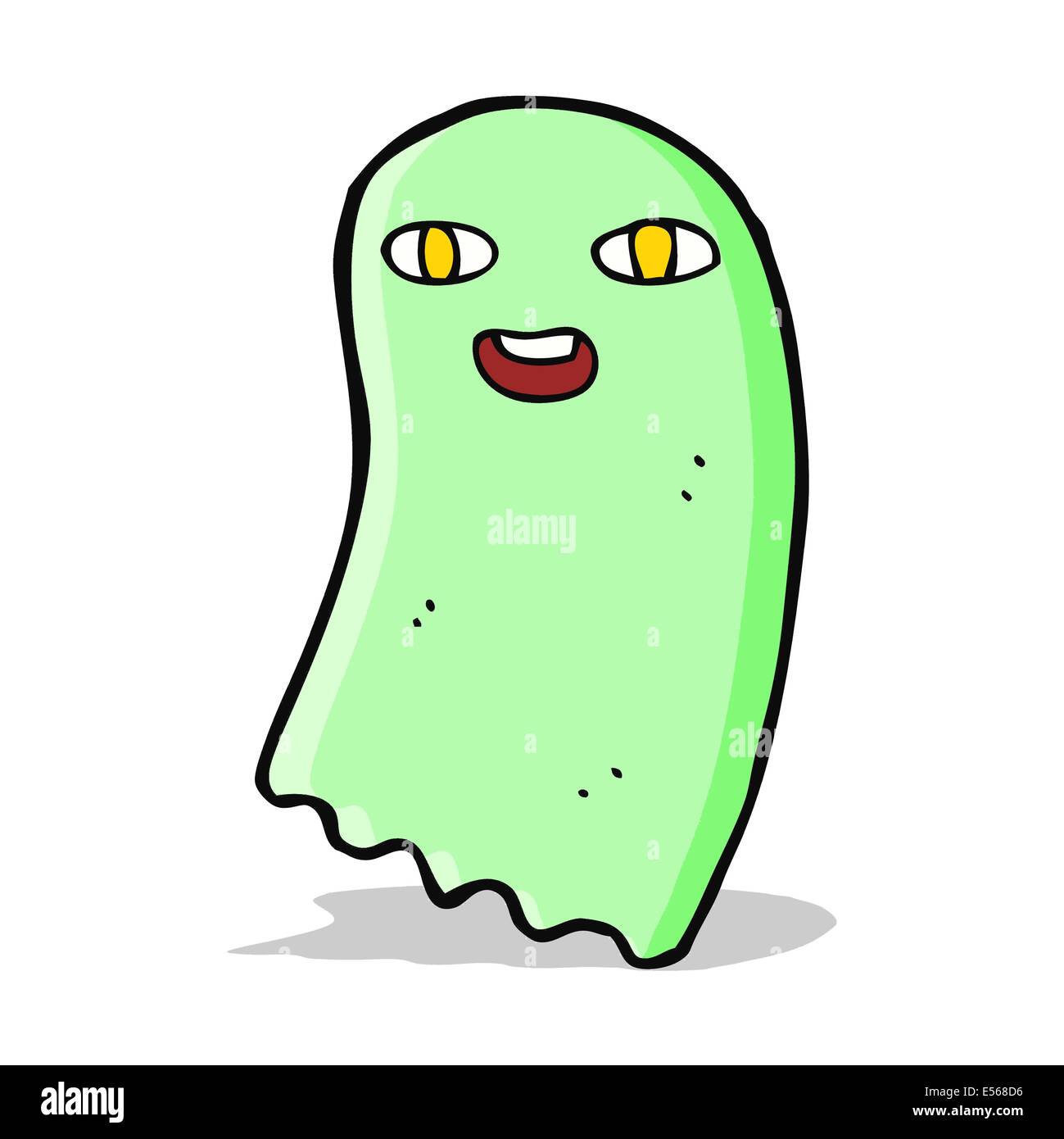 funny cartoon ghost Stock Vector Image & Art - Alamy