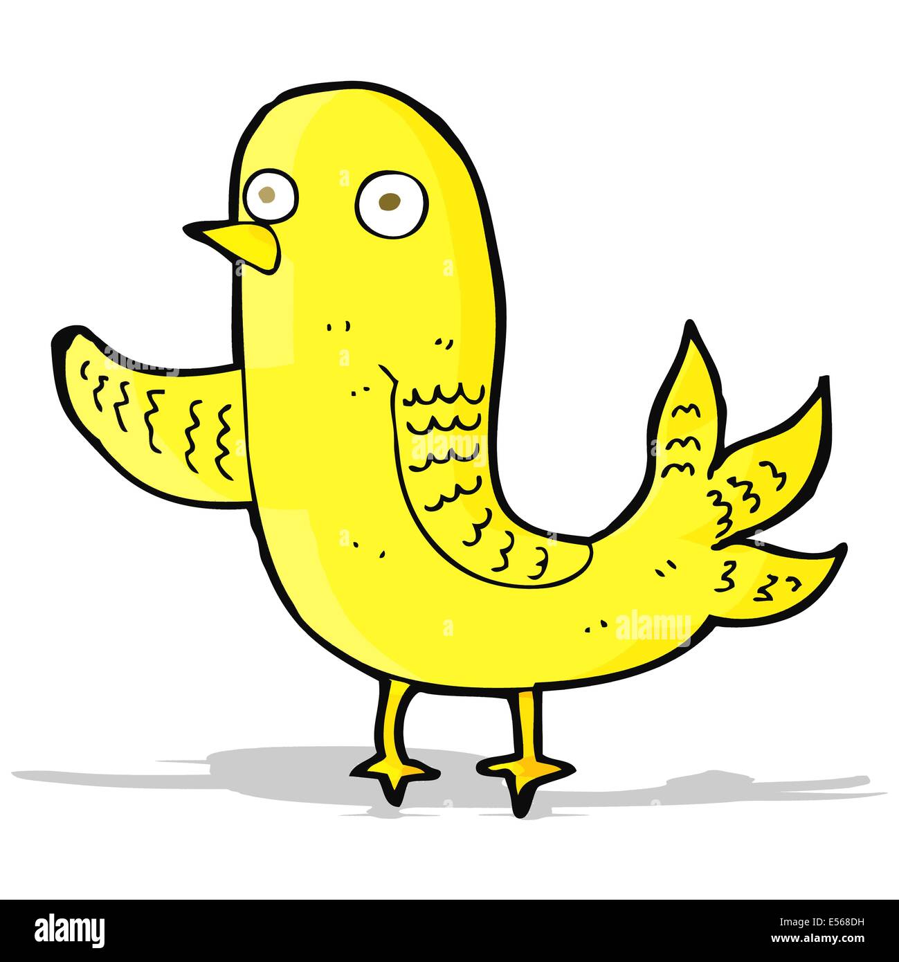 cartoon waving bird Stock Vector Image & Art - Alamy