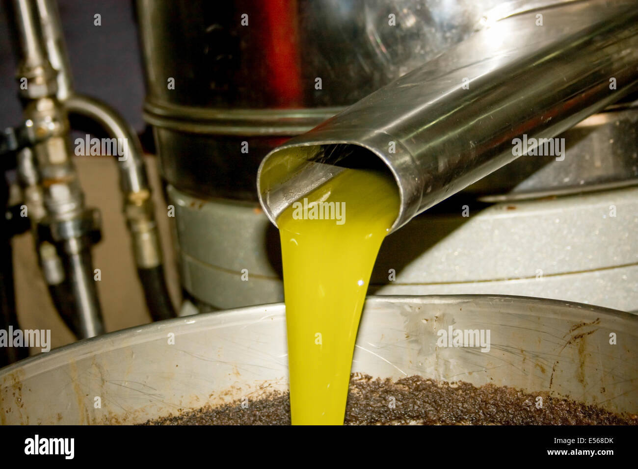 Olive oil press in oil hi-res stock photography and images - Alamy