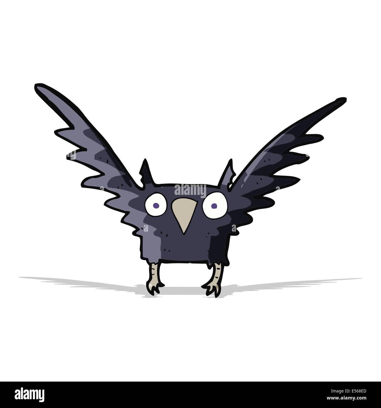 cartoon spooky bird Stock Vector Image & Art - Alamy