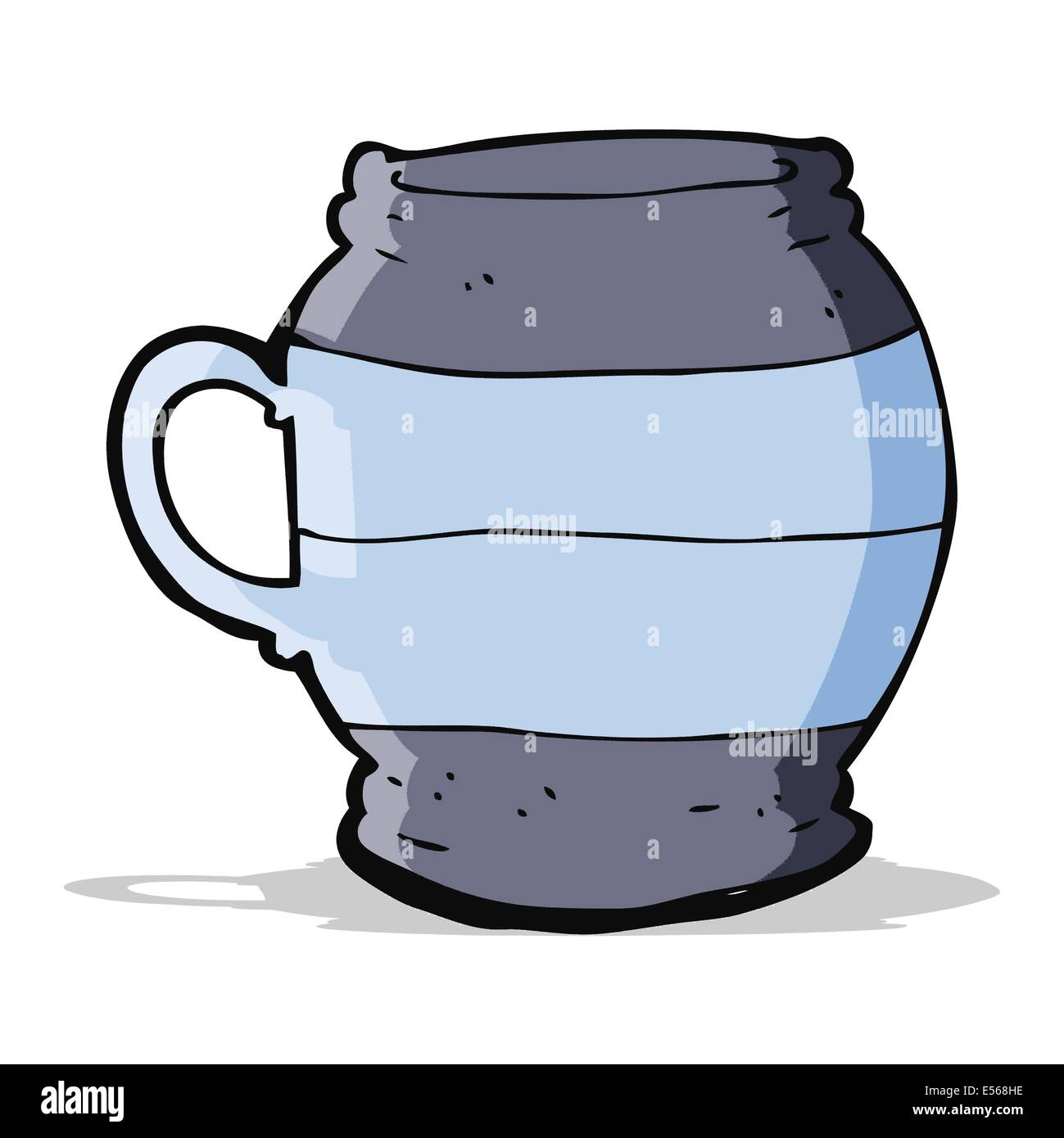 cartoon big mug Stock Vector Image & Art - Alamy
