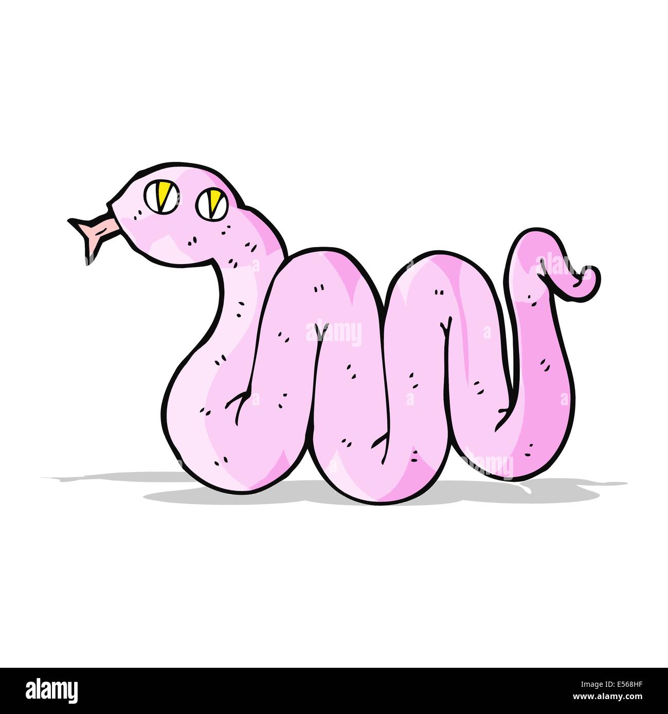 funny cartoon snake Stock Vector Image & Art - Alamy