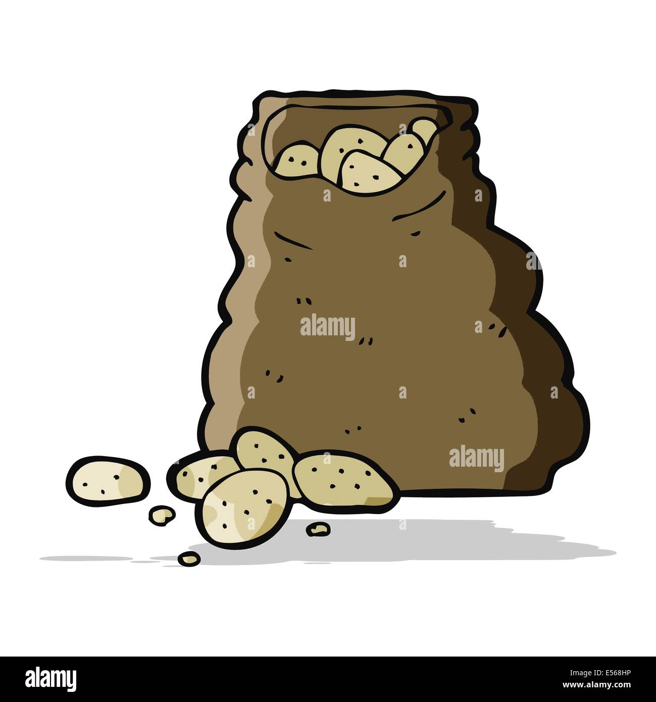 Cartoon sack potatoes hi-res stock photography and images - Alamy