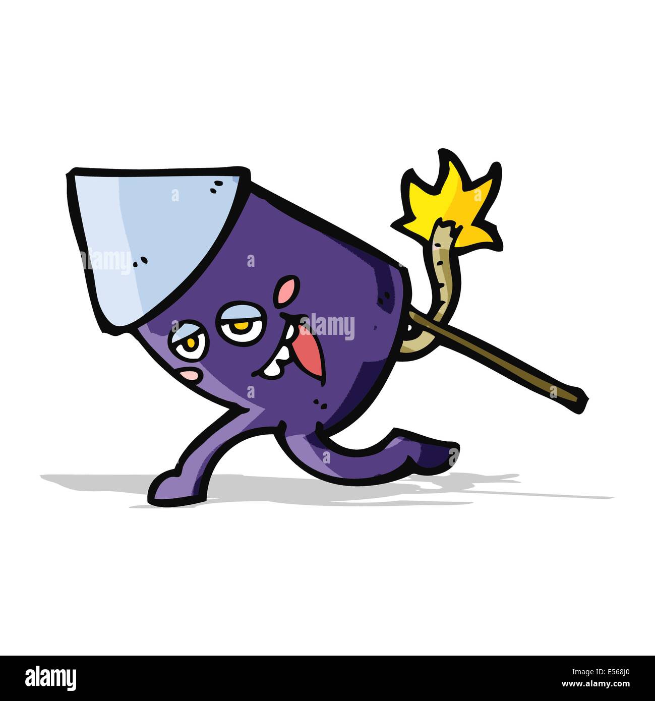 cartoon funny firework character Stock Vector Image & Art - Alamy