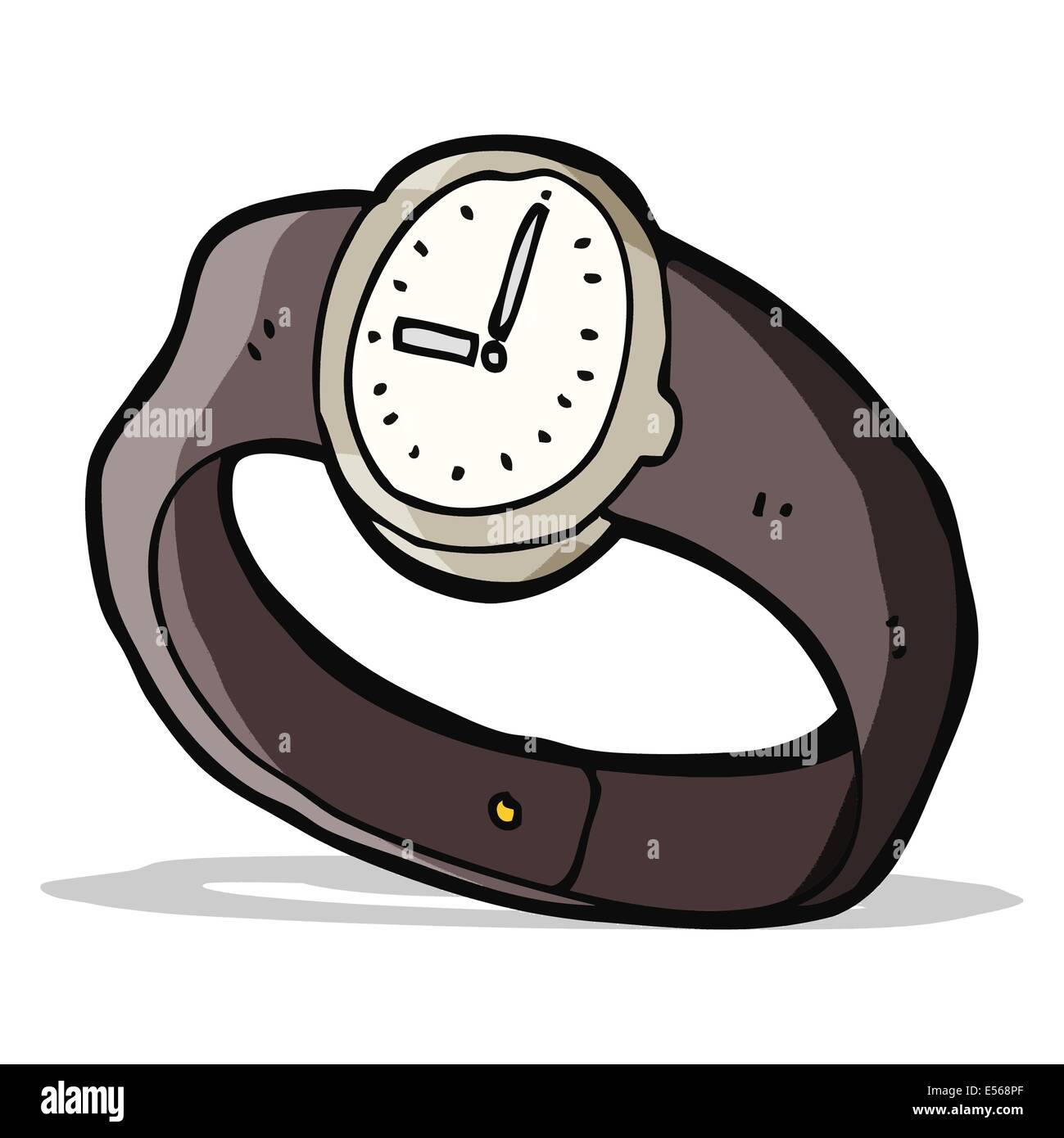 cartoon wrist watch Stock Vector Image & Art - Alamy