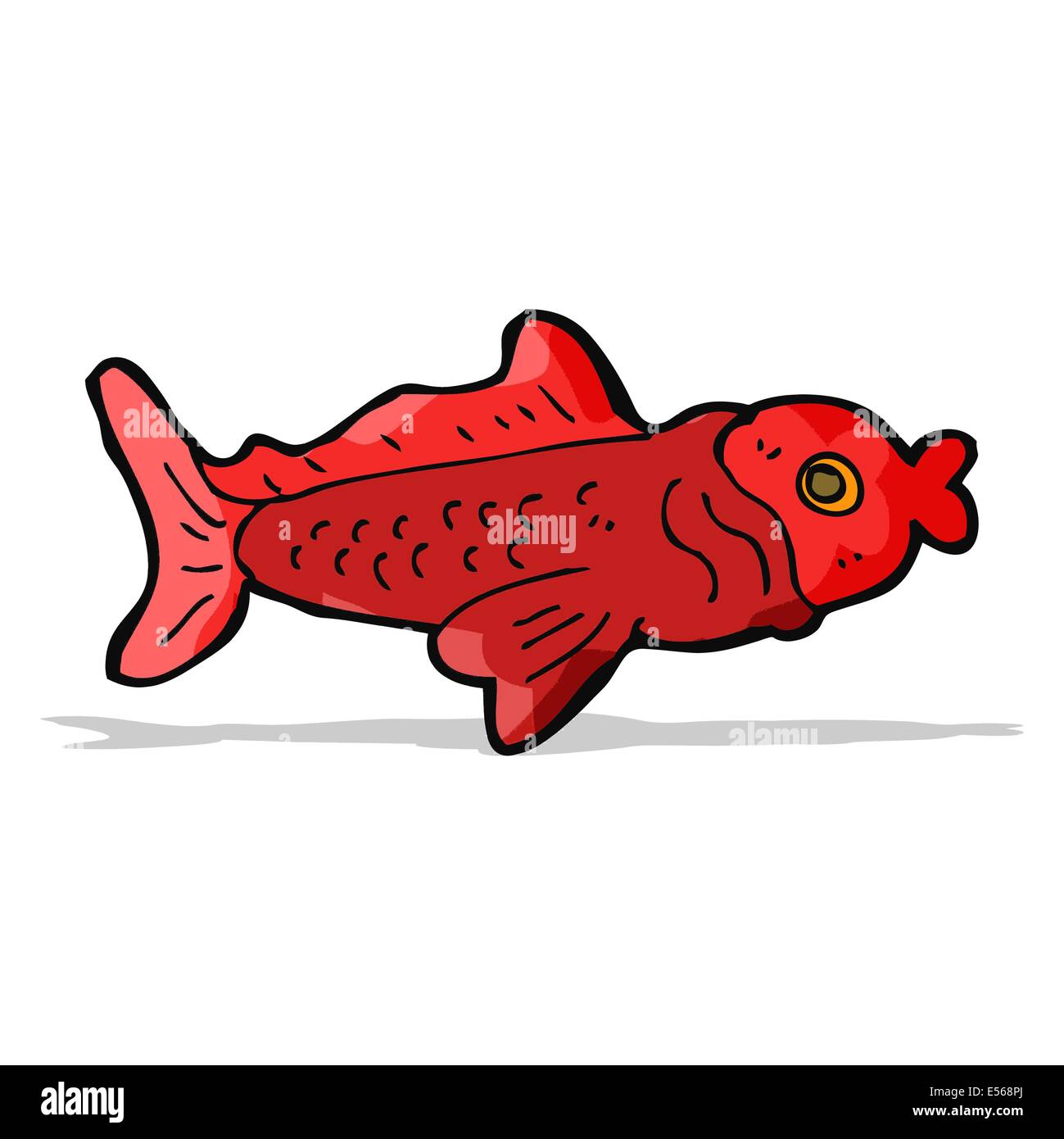 cartoon funny fish Stock Vector Image & Art - Alamy