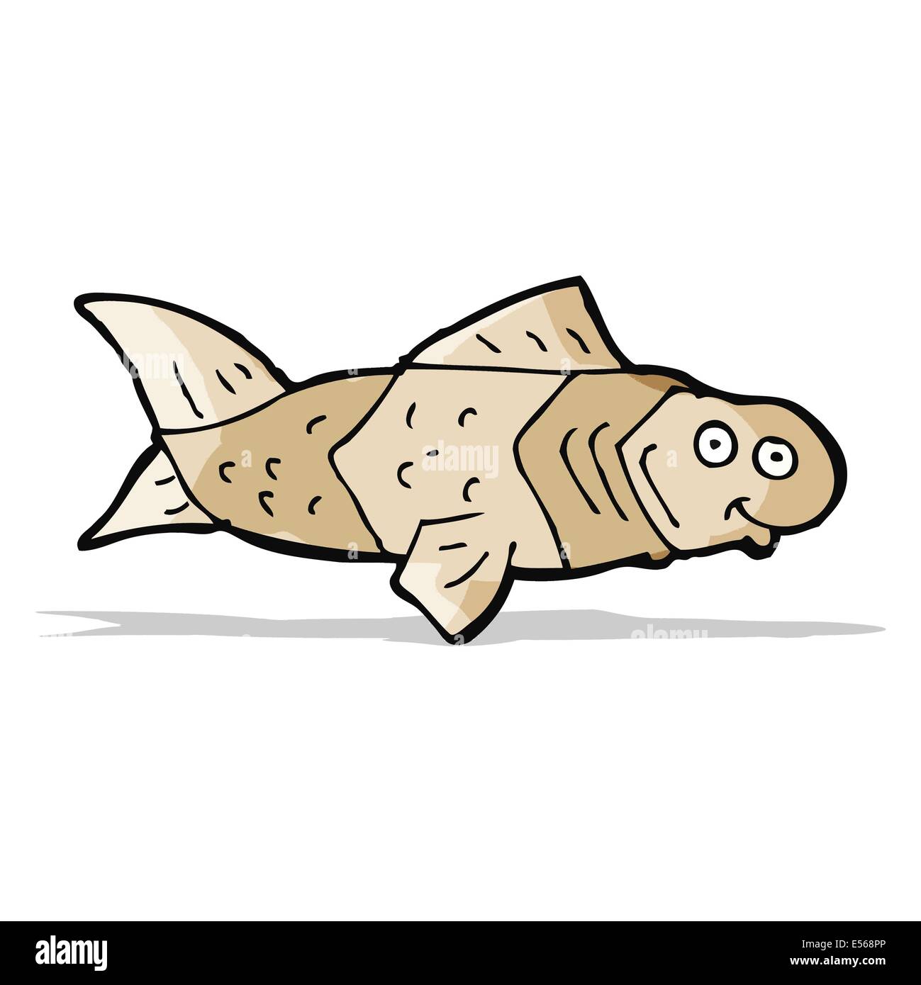 cartoon funny fish Stock Vector Image & Art - Alamy