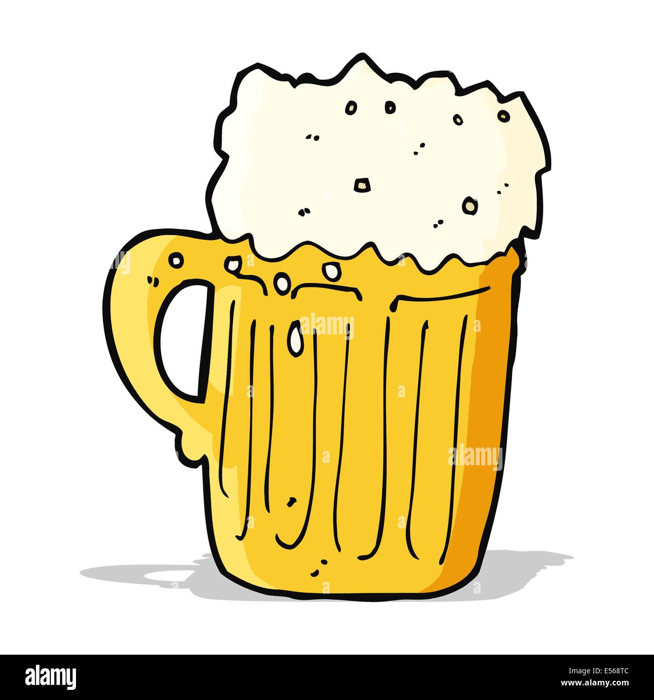 cartoon mug of beer Stock Vector Image & Art - Alamy